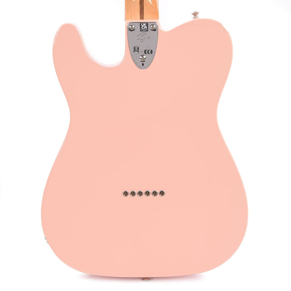 Fender Vintera '70s Telecaster Thinline Shell Pink w/4-Ply Aged Pearl ...