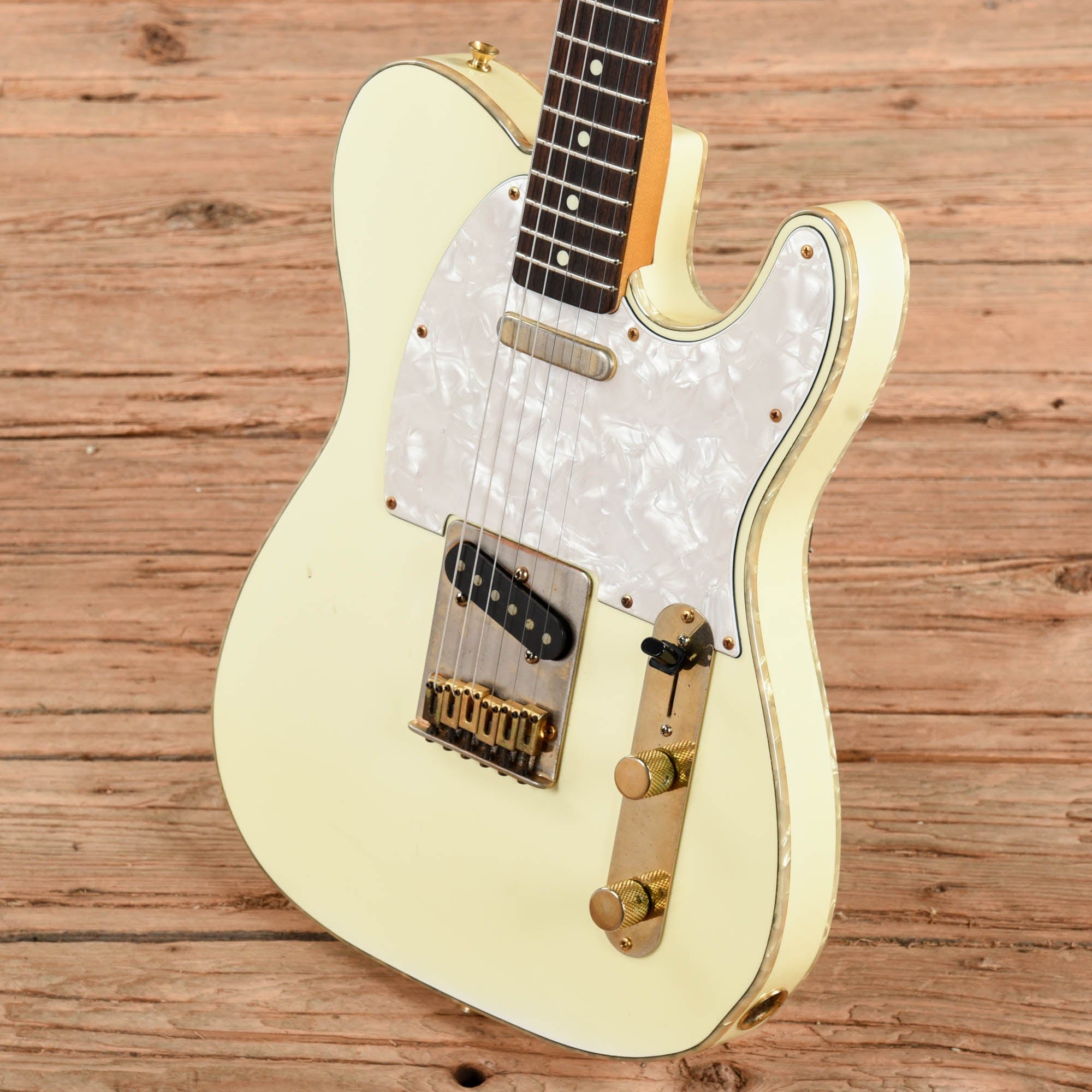 Fender 50th Anniversary Telecaster Custom Olympic White 1996 Chicago fender-50th-anniversary-telecaster-custom-olympic-white-1996-chicago