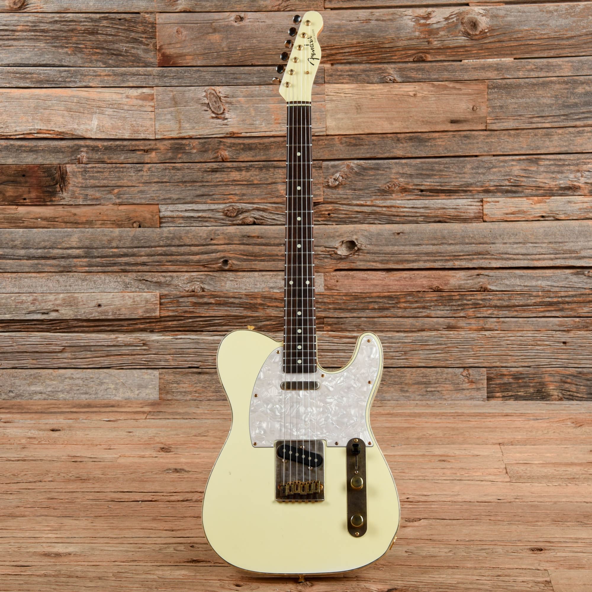 Fender 50th Anniversary Telecaster Custom Olympic White 1996 – Chicago Music Exchange