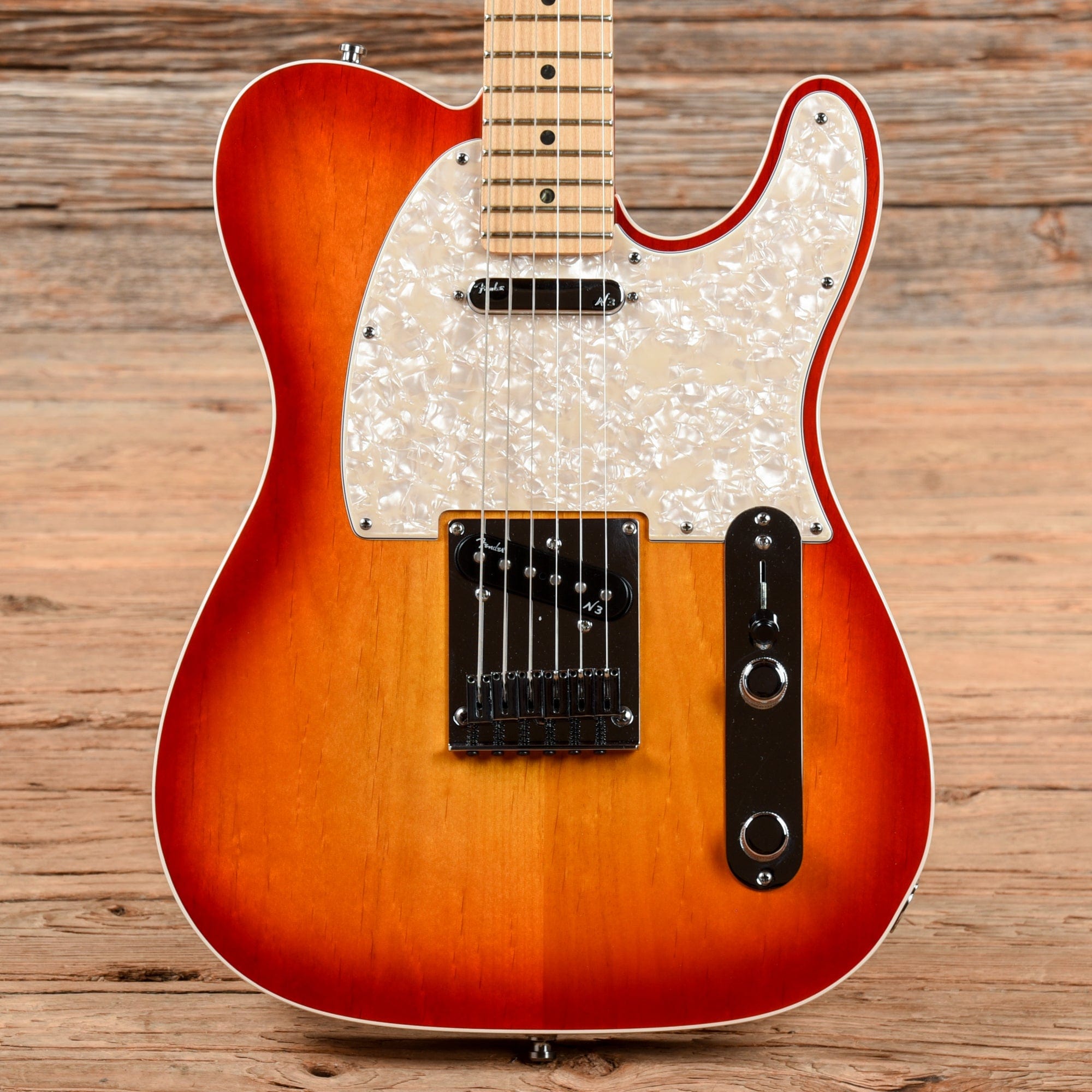 Fender American Deluxe Telecaster Cherry Sunburst 2012 – Chicago Music ...
