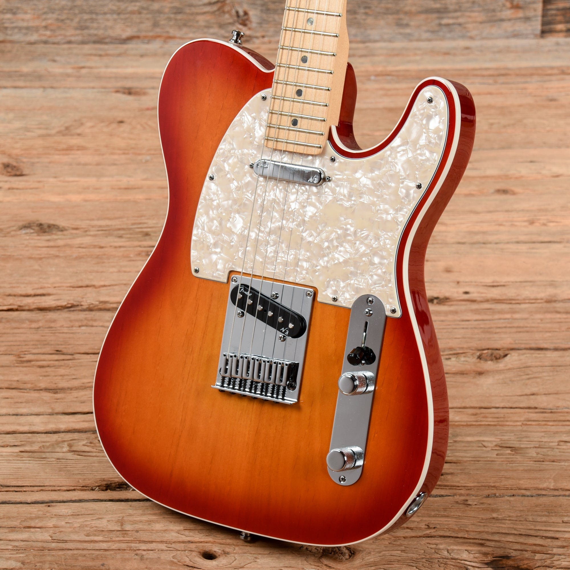 Fender American Deluxe Telecaster Cherry Sunburst 2012 – Chicago Music ...