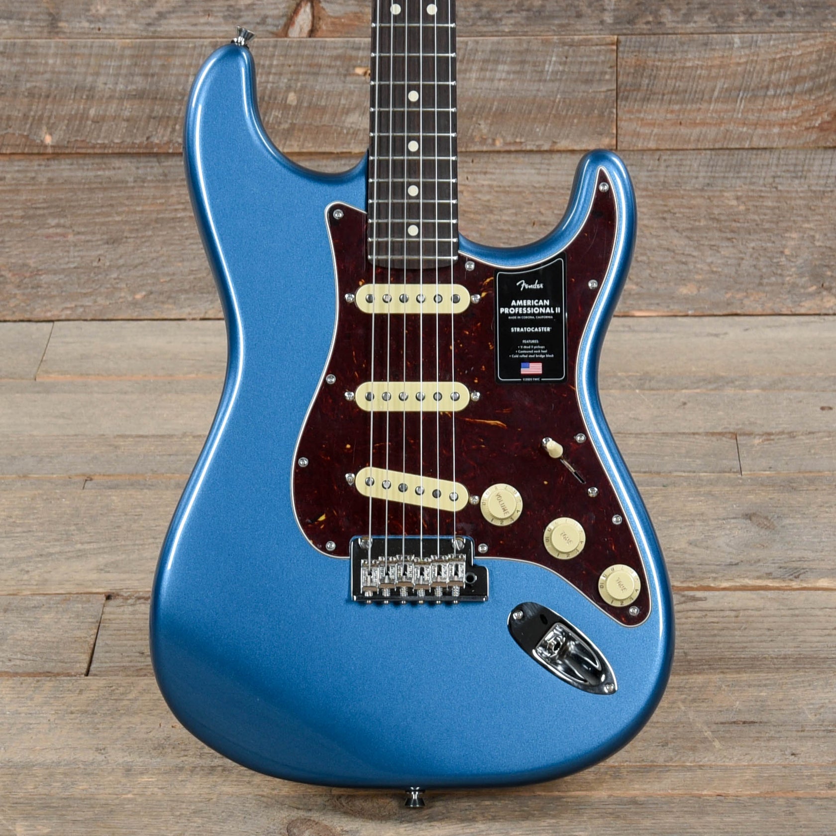 Fender American Professional II Stratocaster Rosewood Neck Lake Placid ...