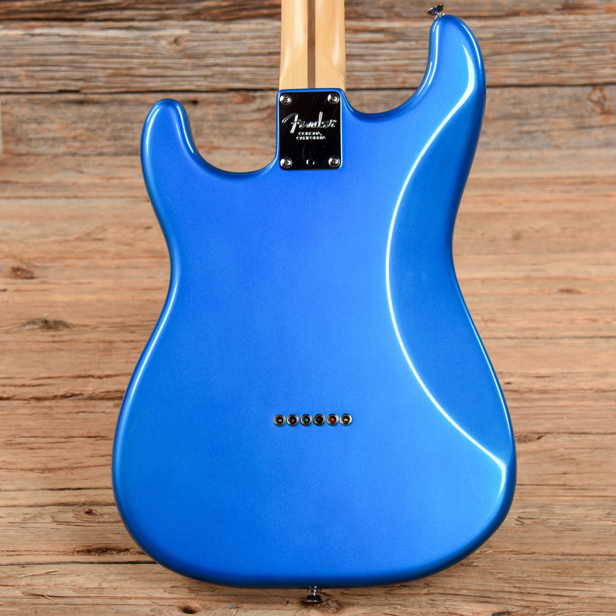 Fender American Series Stratocaster HH Hardtail Chrome Blue 2003 ...
