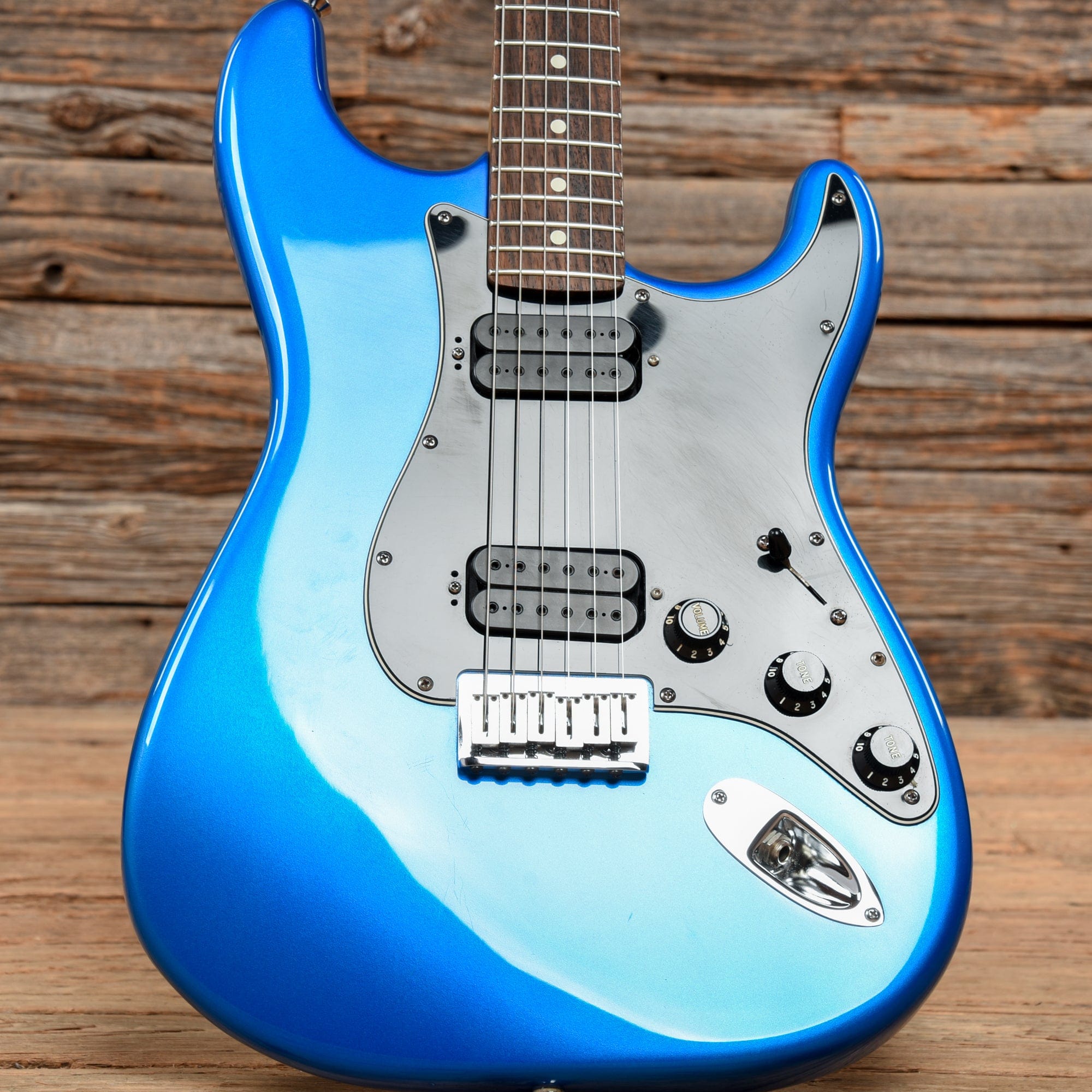Fender American Series Stratocaster HH Hardtail Chrome Blue 2003 ...