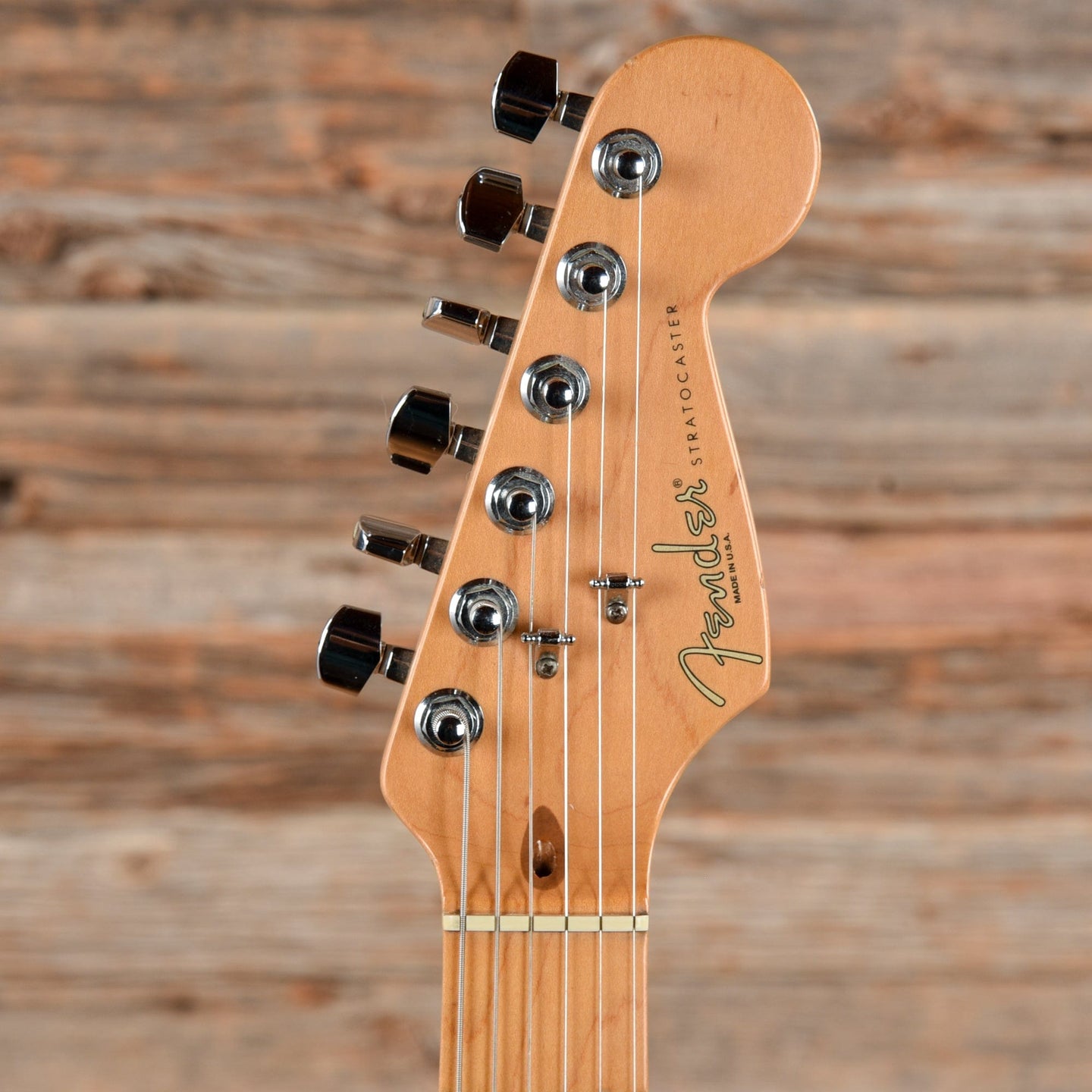 Fender American Standard Stratocaster Inca Silver 1999 – Chicago Music ...