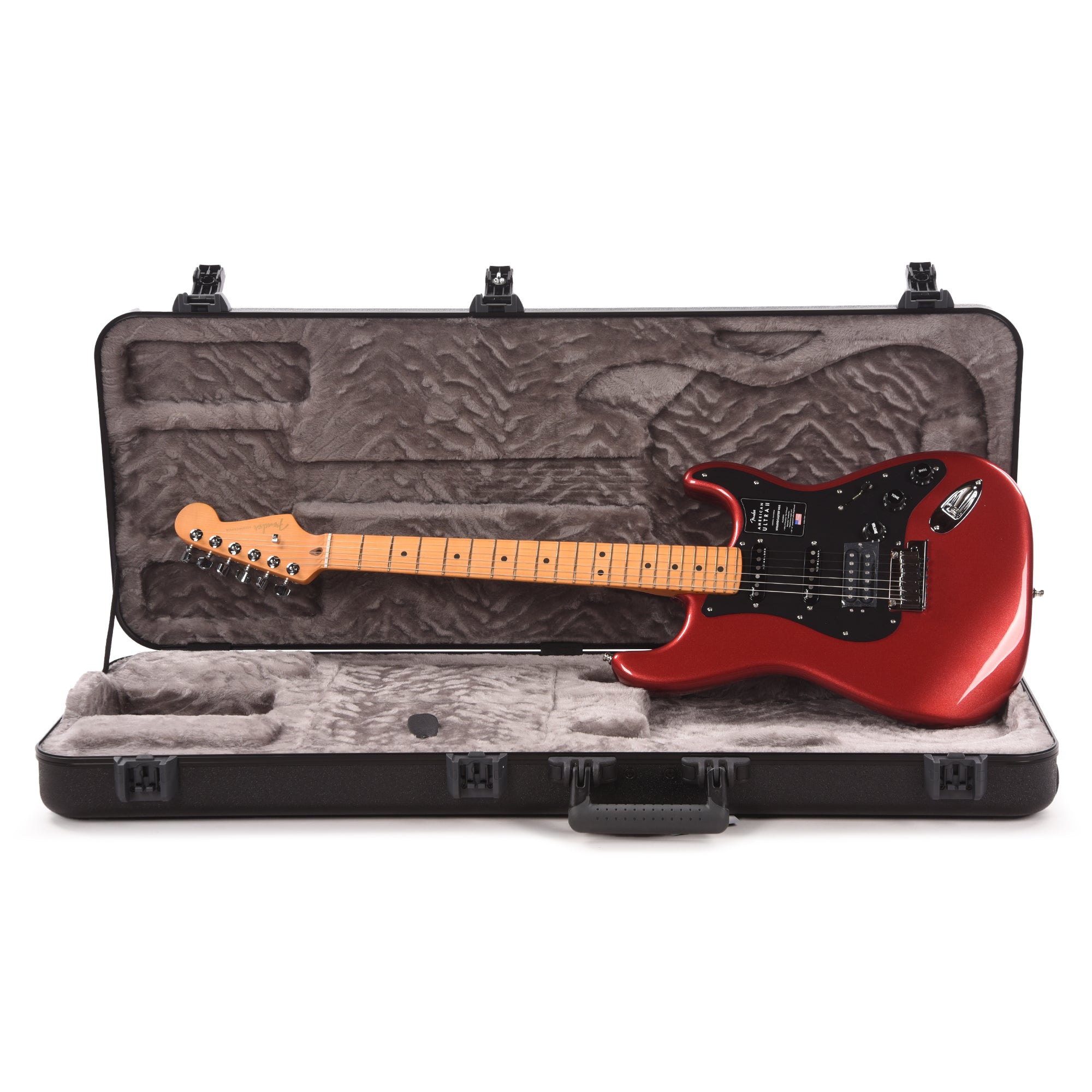 Fender American Ultra II Stratocaster HSS Sinister Red – Chicago Music ...