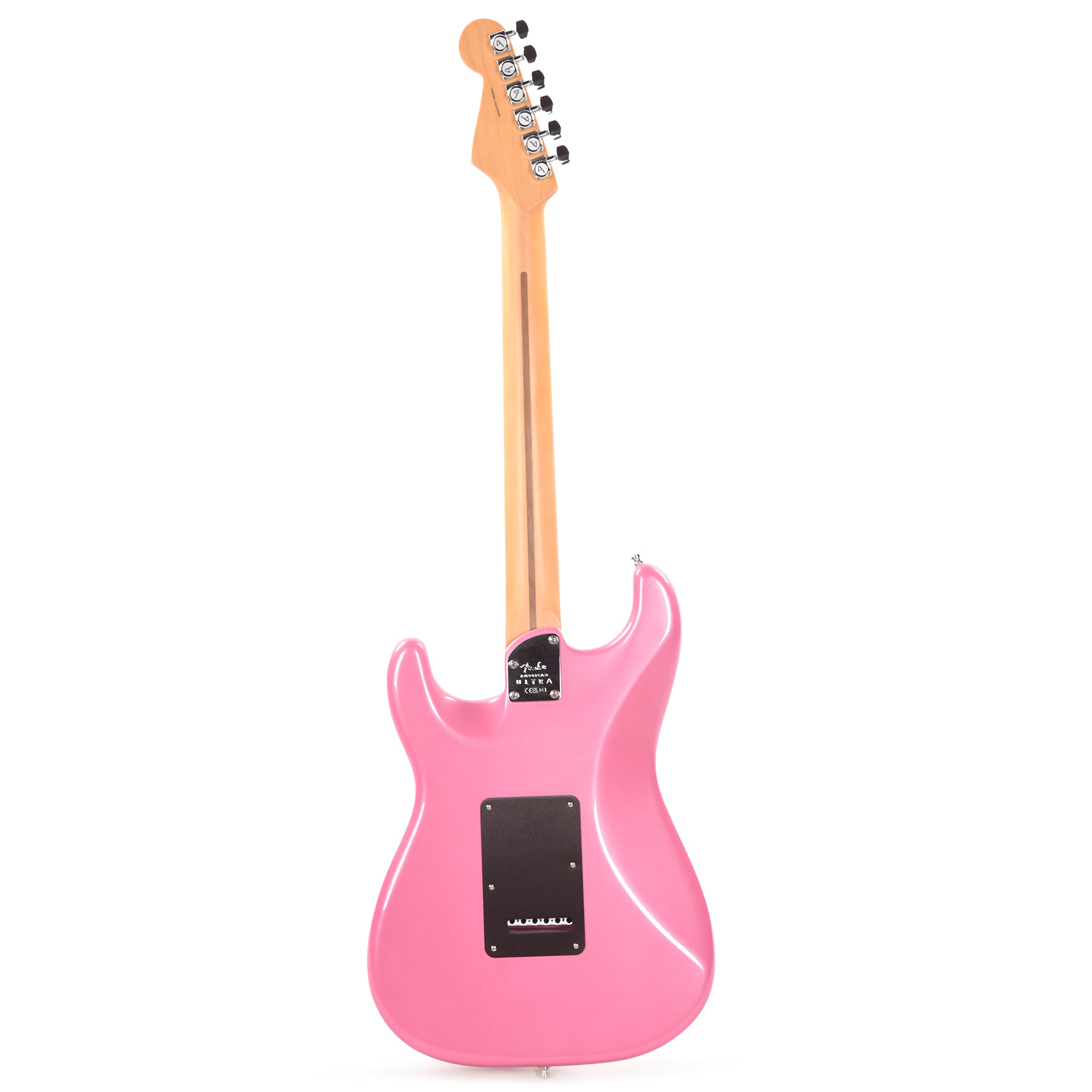Fender American Ultra Stratocaster Bubble Gum Metallic w/Ebony Fingerb ...