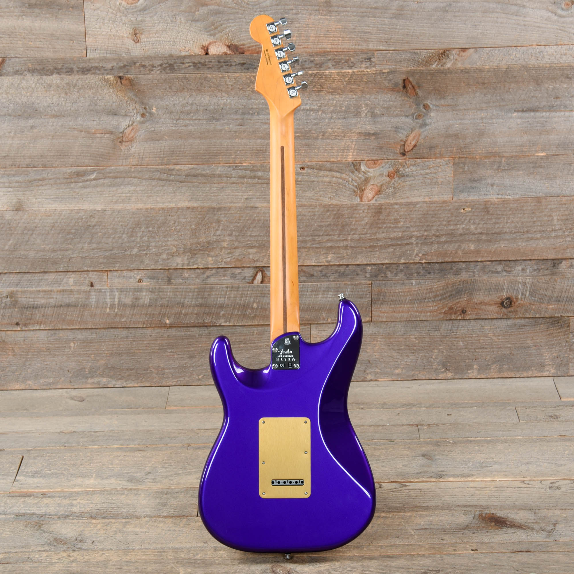 Fender American Ultra Stratocaster Plum Metallic w/Ebony Fingerboard ...