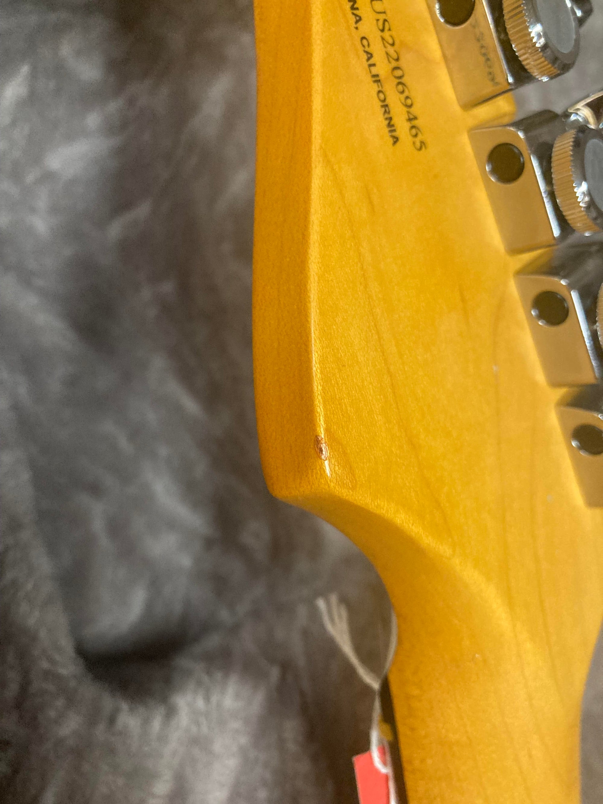 Fender American Ultra Stratocaster Plum Metallic w/Ebony Fingerboard ...