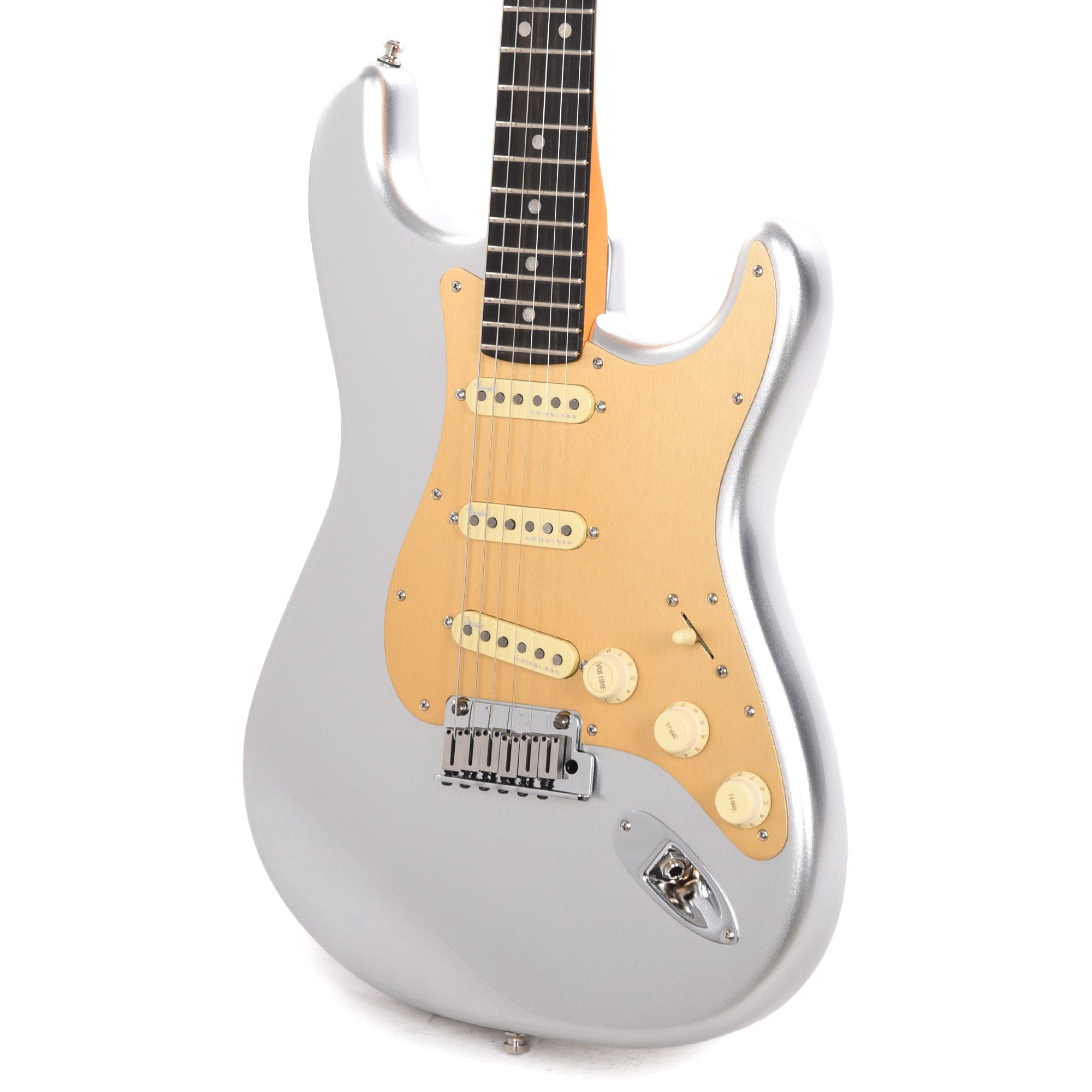 Fender American Ultra Stratocaster Quicksilver w/Ebony Fingerboard & A ...