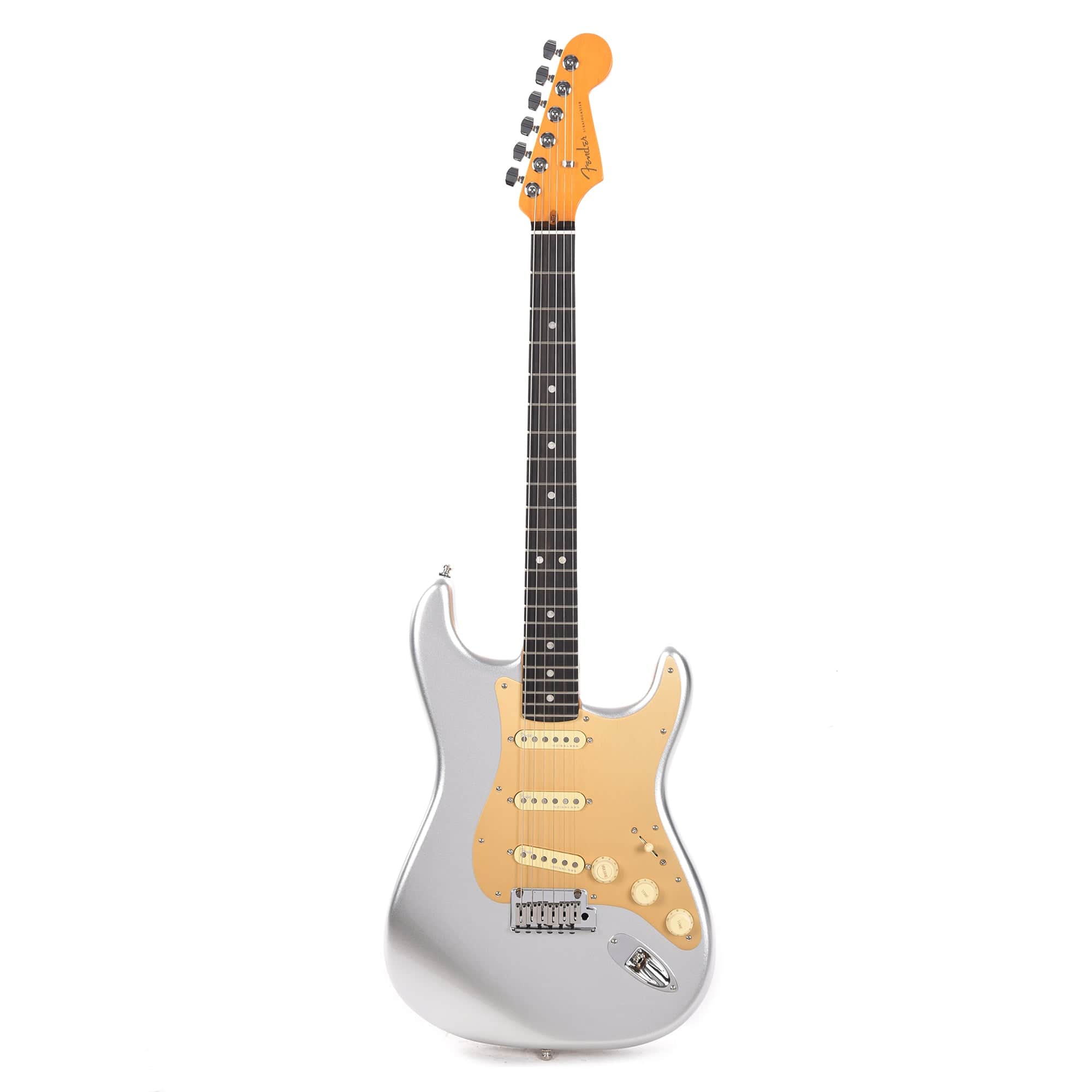 Fender American Ultra Stratocaster Quicksilver w/Ebony Fingerboard & A ...