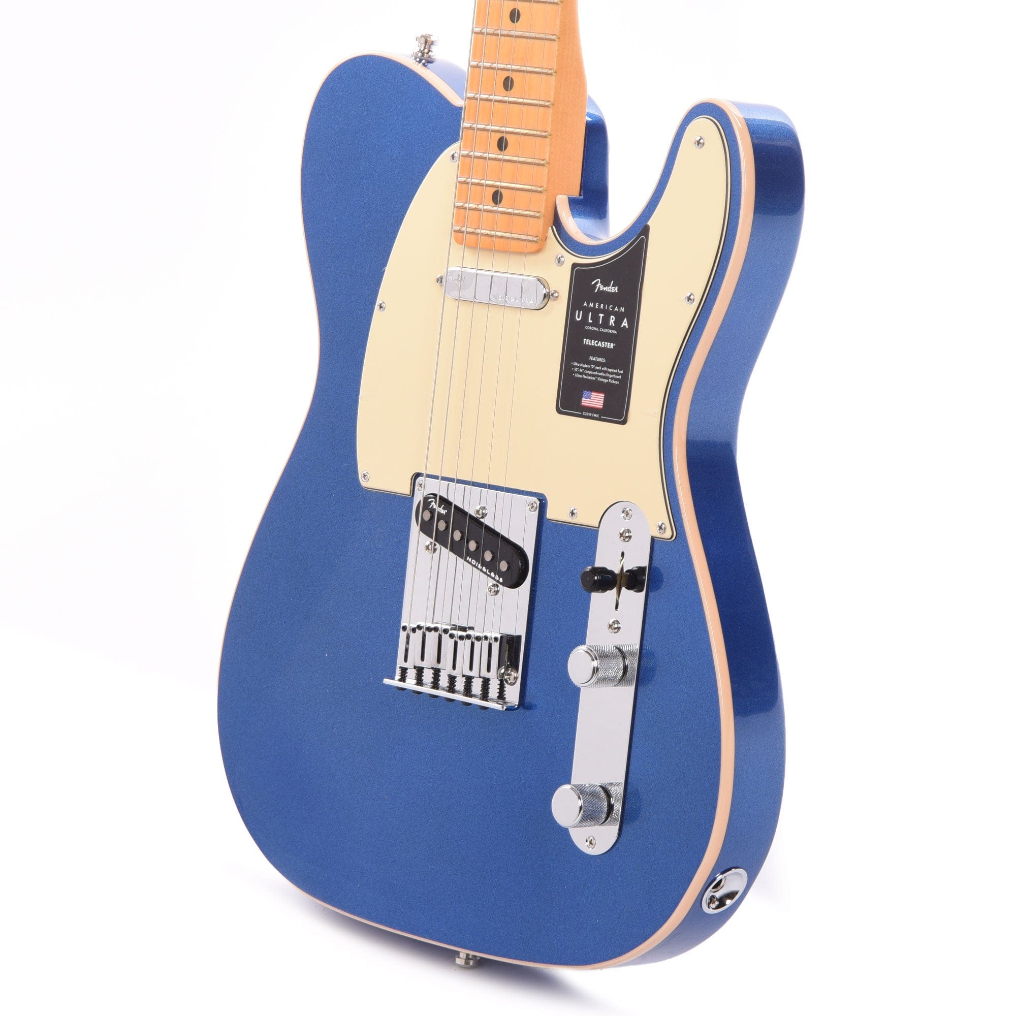Fender American Ultra Telecaster Cobra Blue – Chicago Music Exchange