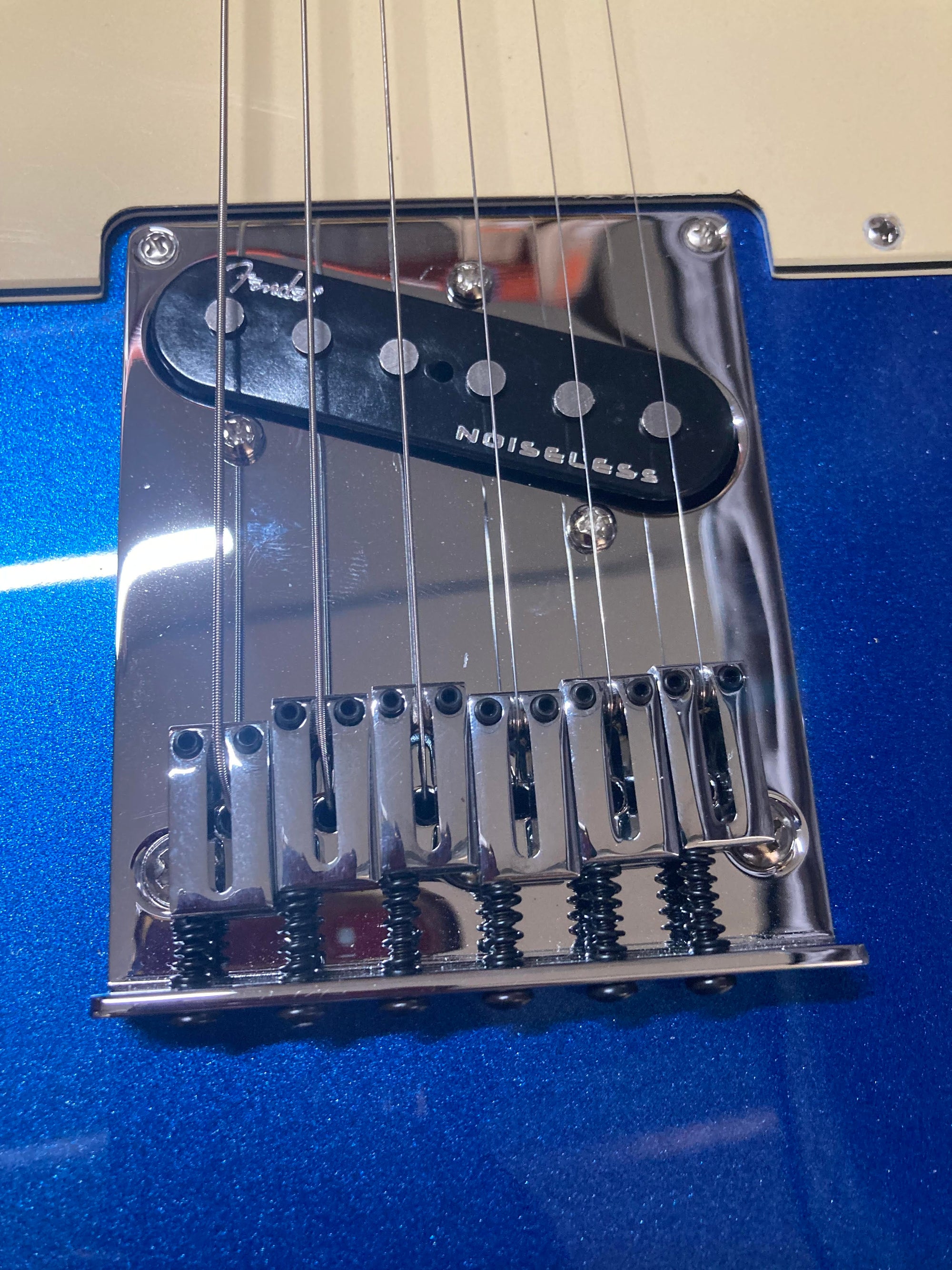 Fender American Ultra Telecaster Cobra Blue – Chicago Music Exchange