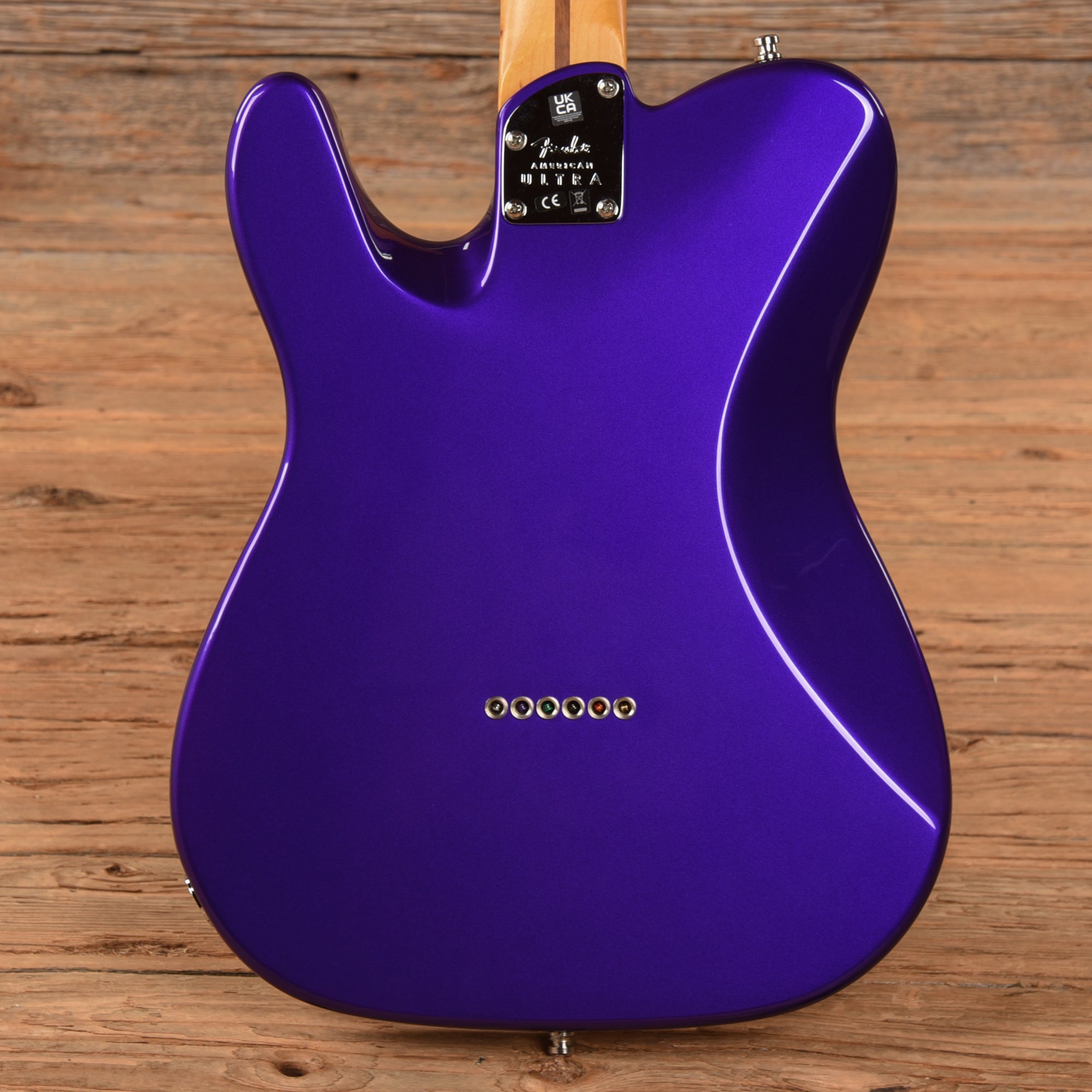 Fender American Ultra Telecaster Plum Metallic 2022 – Chicago Music ...