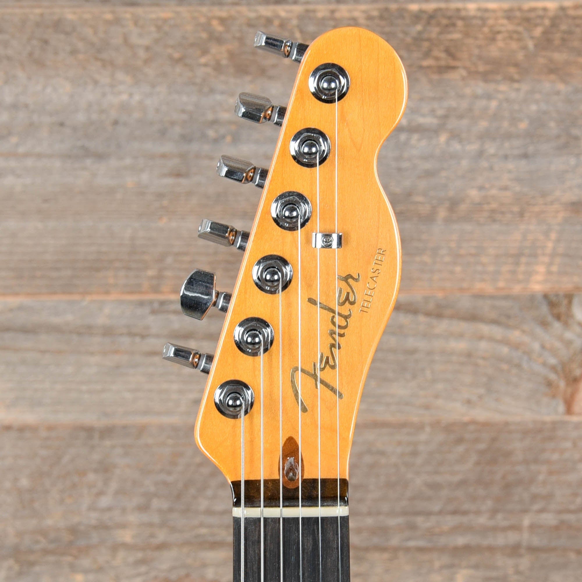 Fender American Ultra Telecaster Plum Metallic & Anodized Gold Pickgua ...