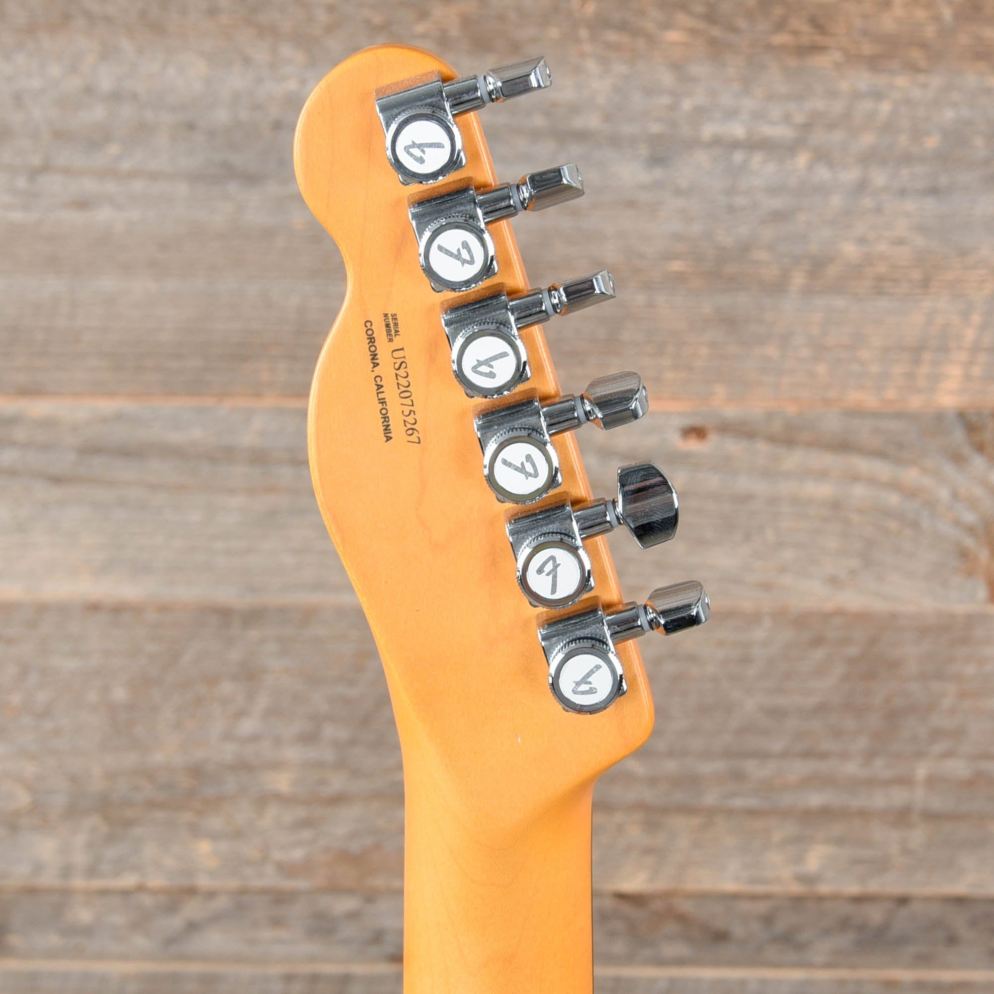 Fender American Ultra Telecaster Plum Metallic & Anodized Gold Pickgua ...