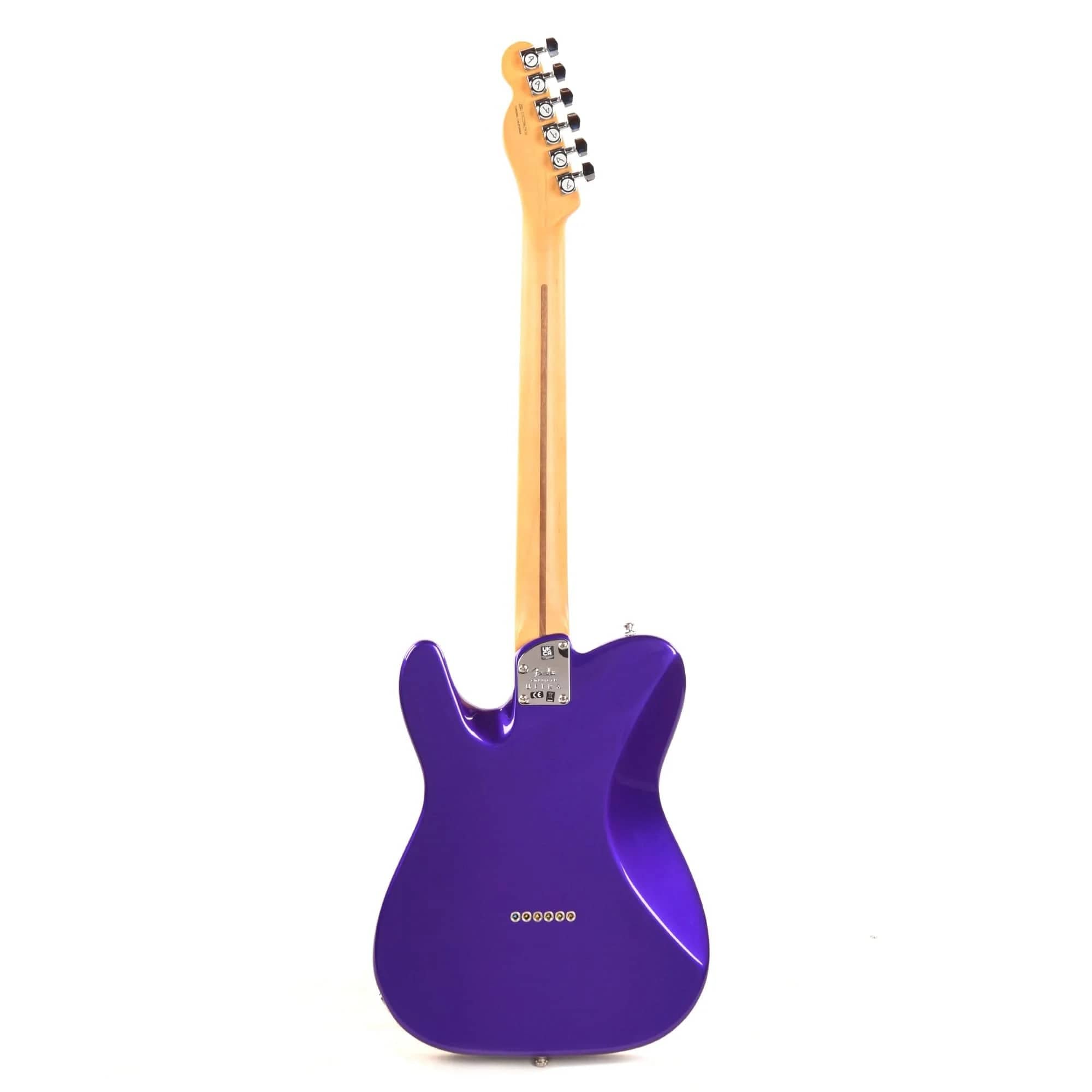 Fender American Ultra Telecaster Plum Metallic & Anodized Gold Pickgua ...