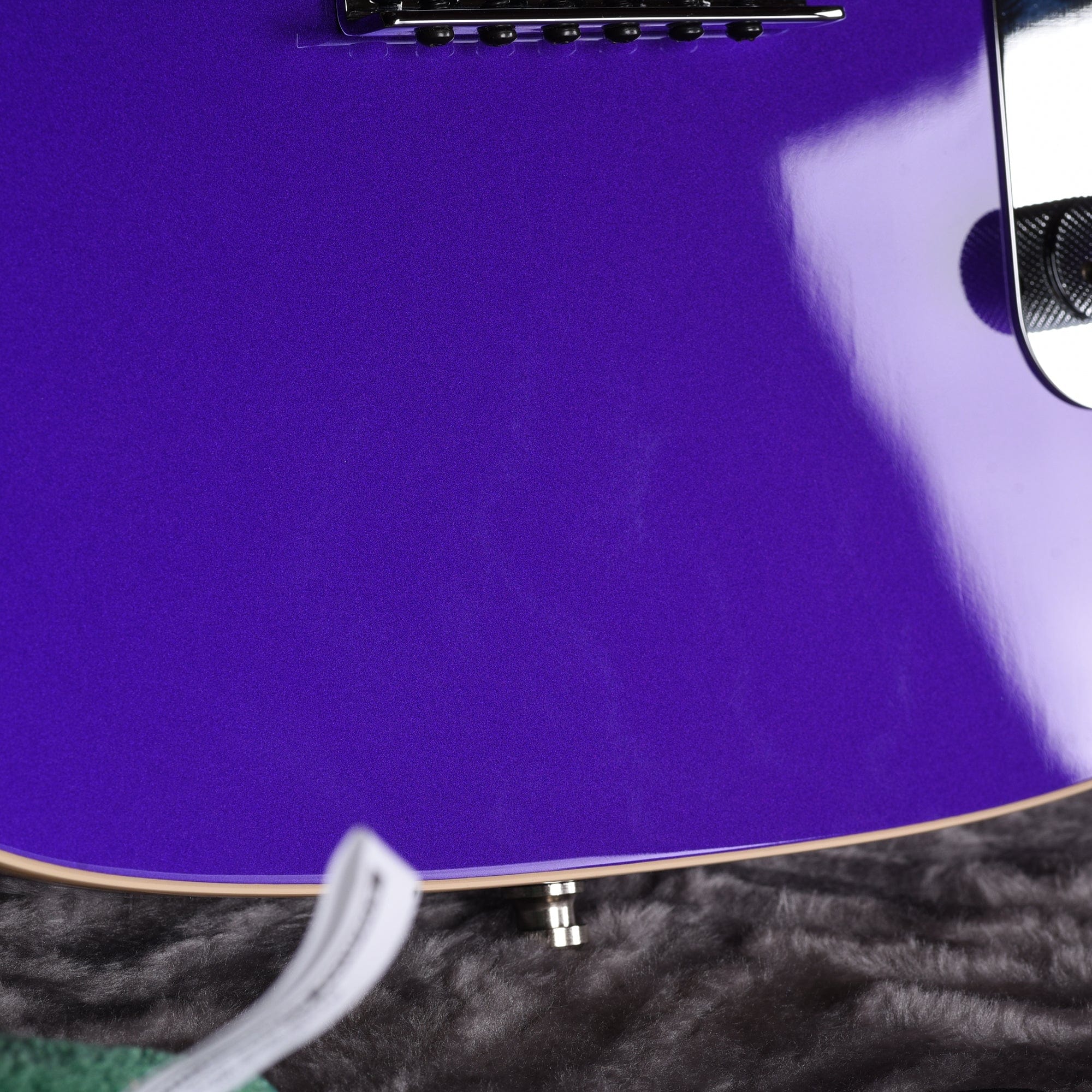 Fender American Ultra Telecaster Plum Metallic & Anodized Gold Pickgua ...