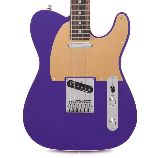 Fender American Ultra Telecaster Plum Metallic & Anodized Gold Pickgua ...