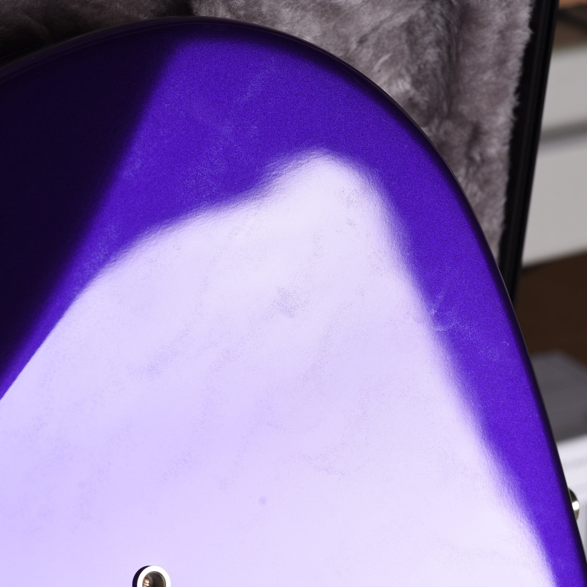 Fender American Ultra Telecaster Plum Metallic & Anodized Gold Pickgua ...