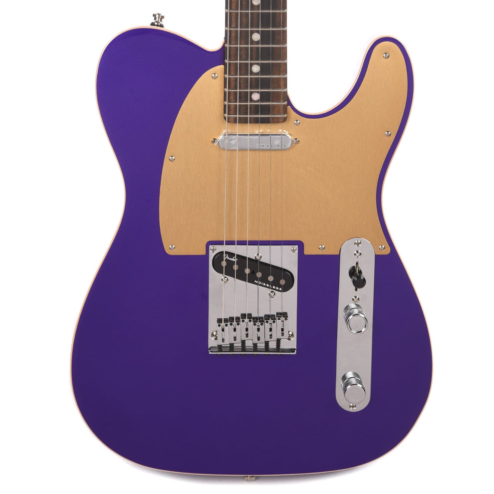Fender American Ultra Telecaster Plum Metallic & Anodized Gold Pickgua ...