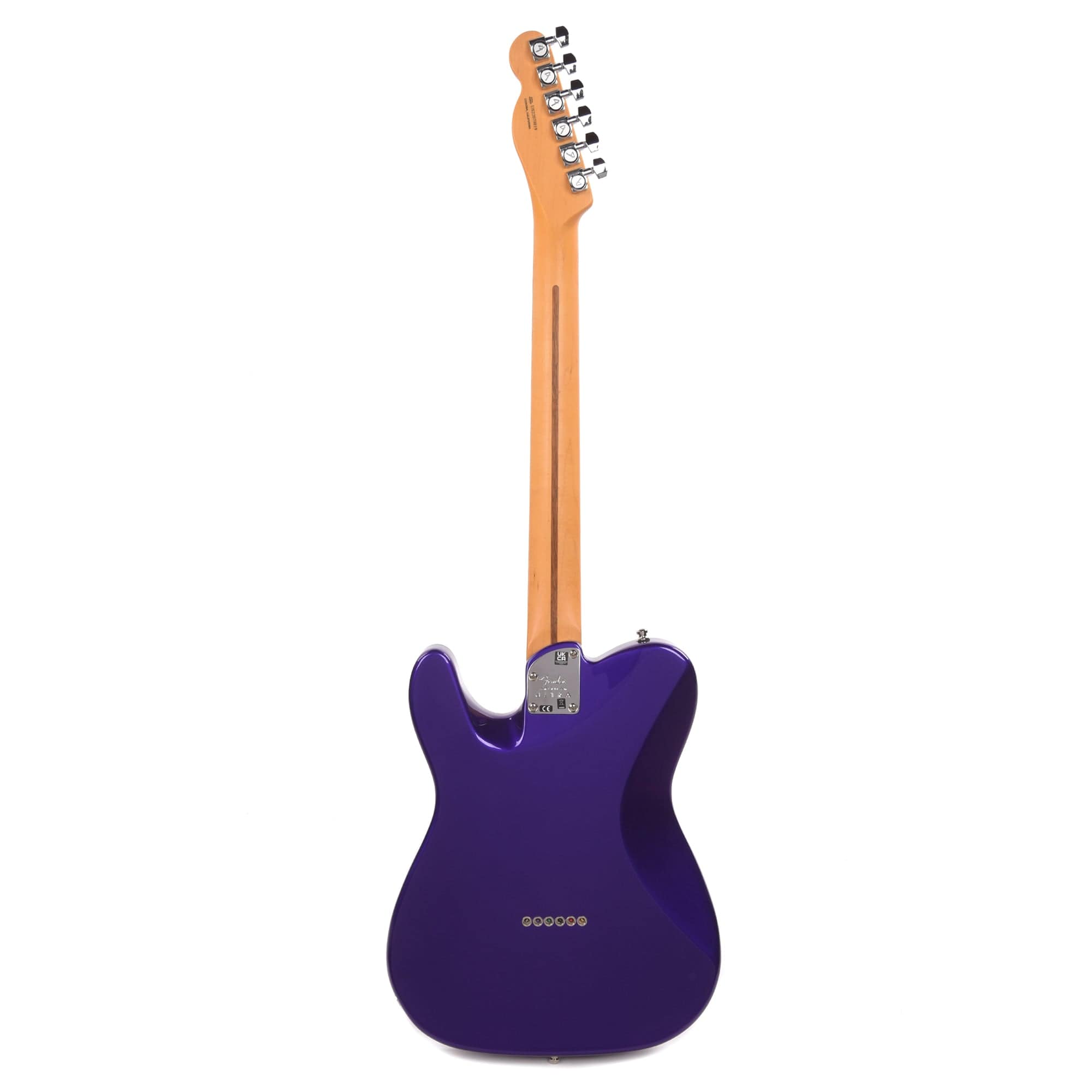 Fender American Ultra Telecaster Plum Metallic & Anodized Gold Pickgua ...