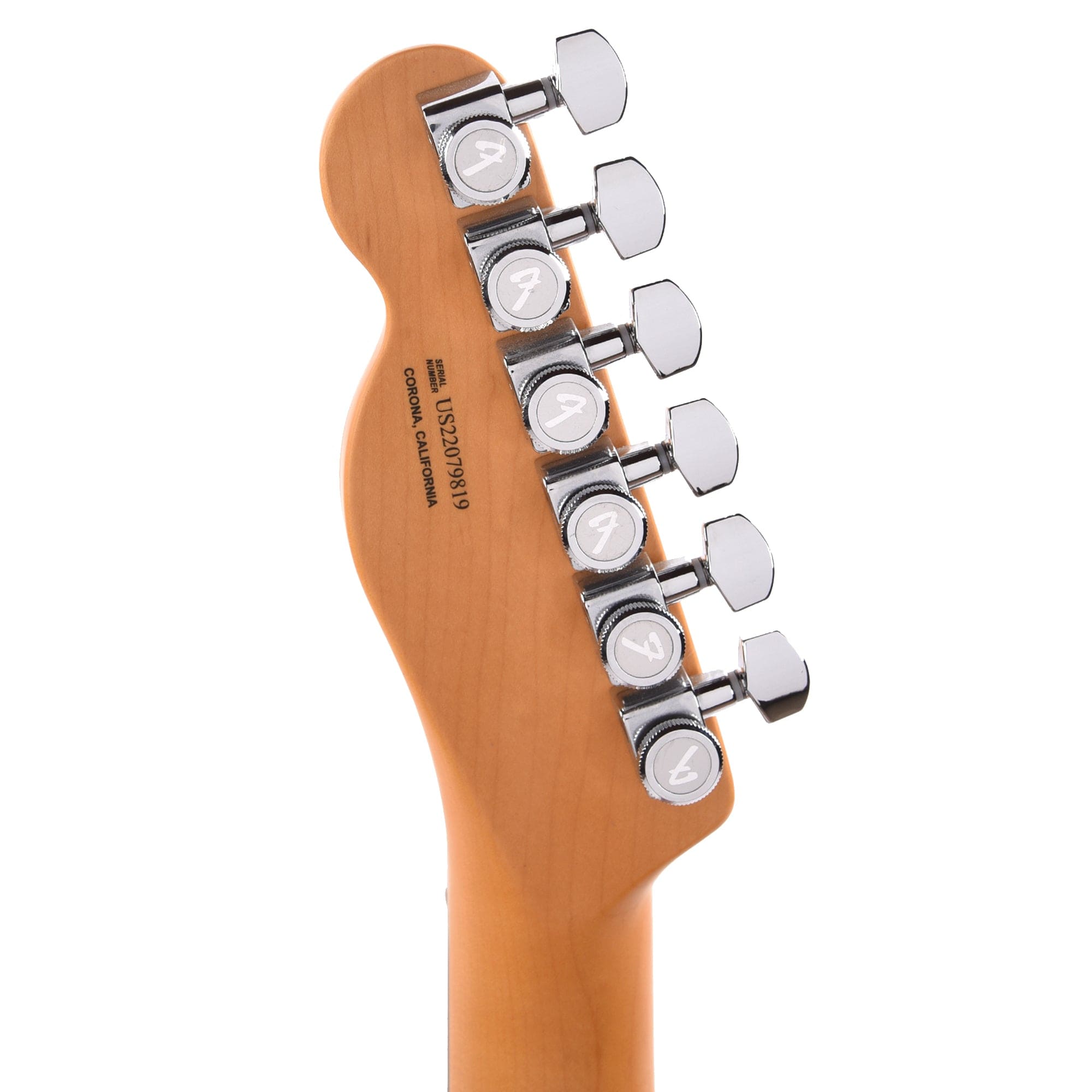 Fender American Ultra Telecaster Plum Metallic & Anodized Gold Pickgua ...