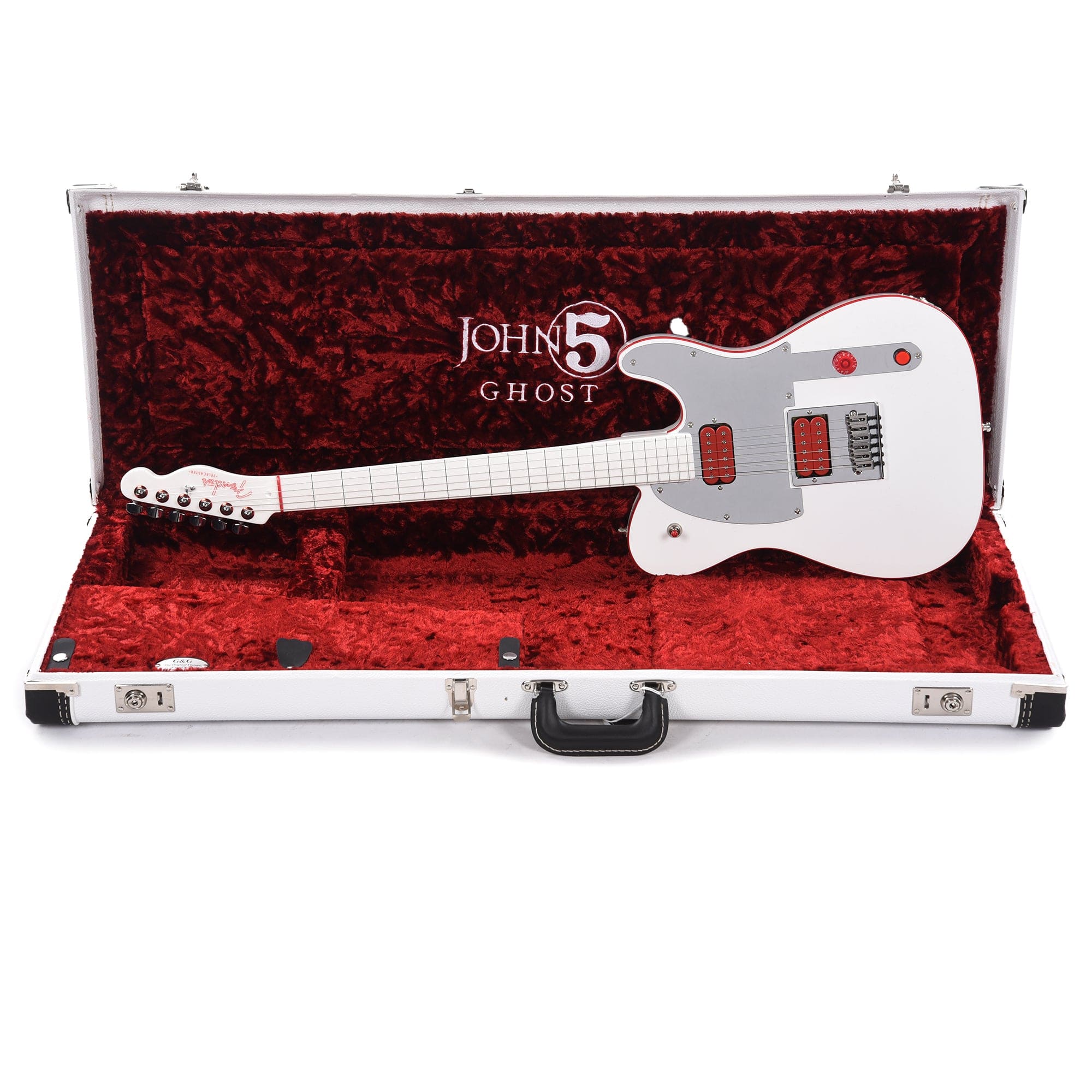 Fender Artist John 5 Ghost Telecaster Arctic White – Chicago Music Exchange