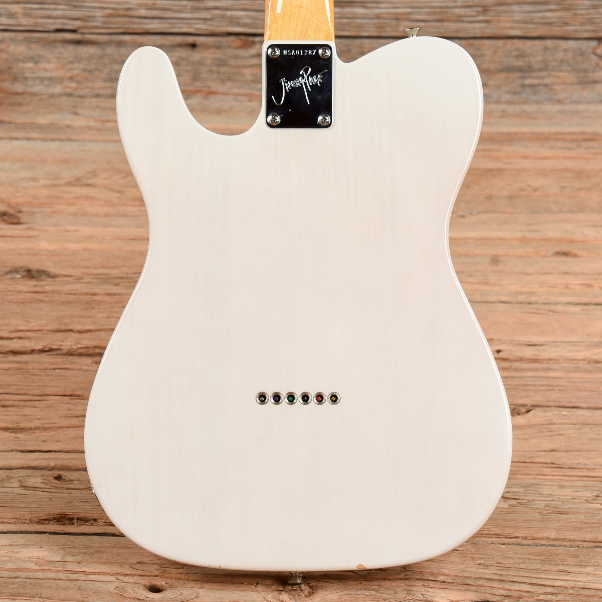 Fender Artist Series Jimmy Page Mirror Telecaster White Blonde 2019 ...