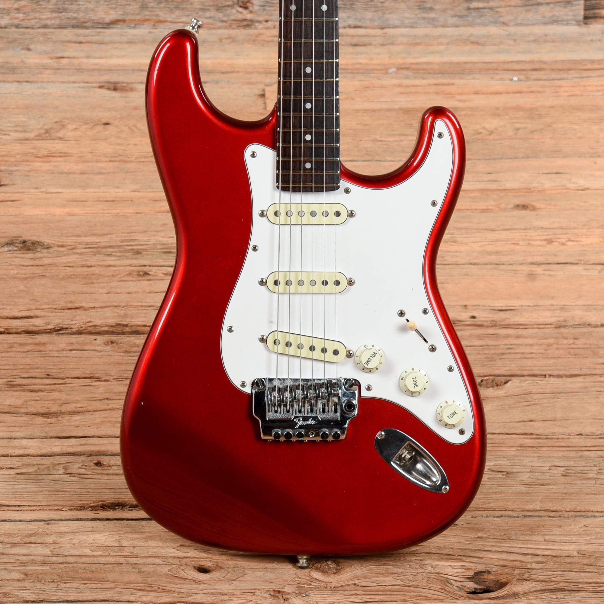 Fender Contemporary Series Stratocaster SSS Candy Apple Red 1980s ...