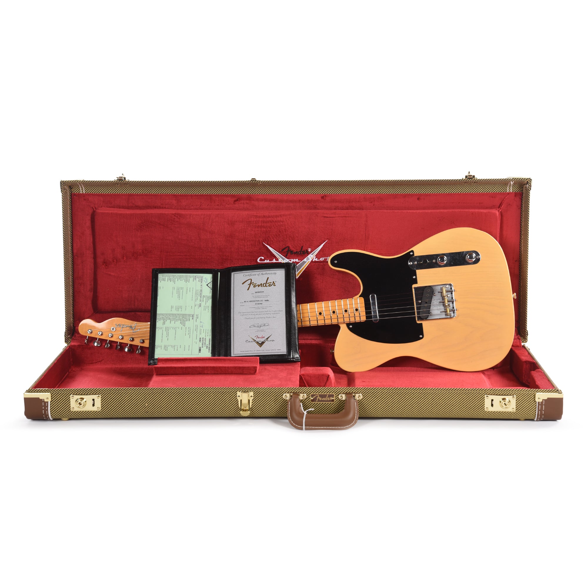 Fender Custom Shop 1951 Nocaster Deluxe Closet Classic Aged Nocaster B ...