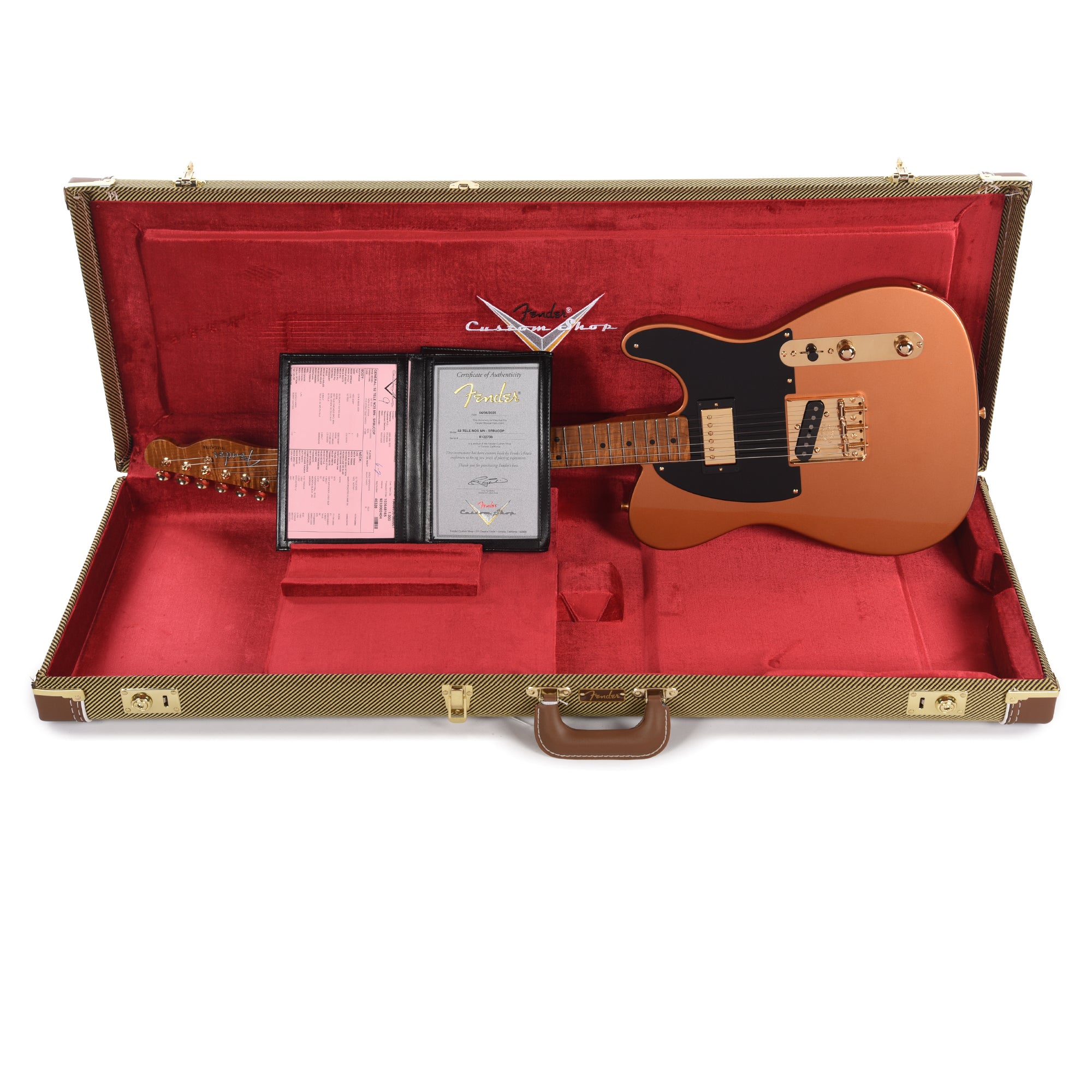 Fender Custom Shop 1952 Telecaster HS "Chicago Special" NOS Burnt Copp ...