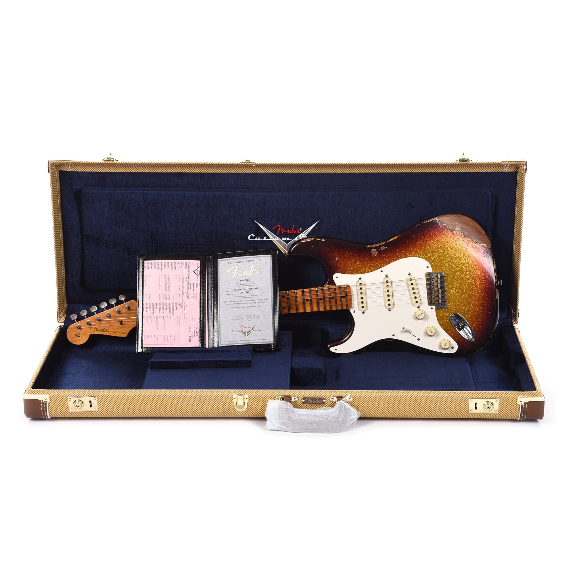 Fender Custom Shop 1957 Stratocaster Roasted Ash "Chicago Special" LEF ...