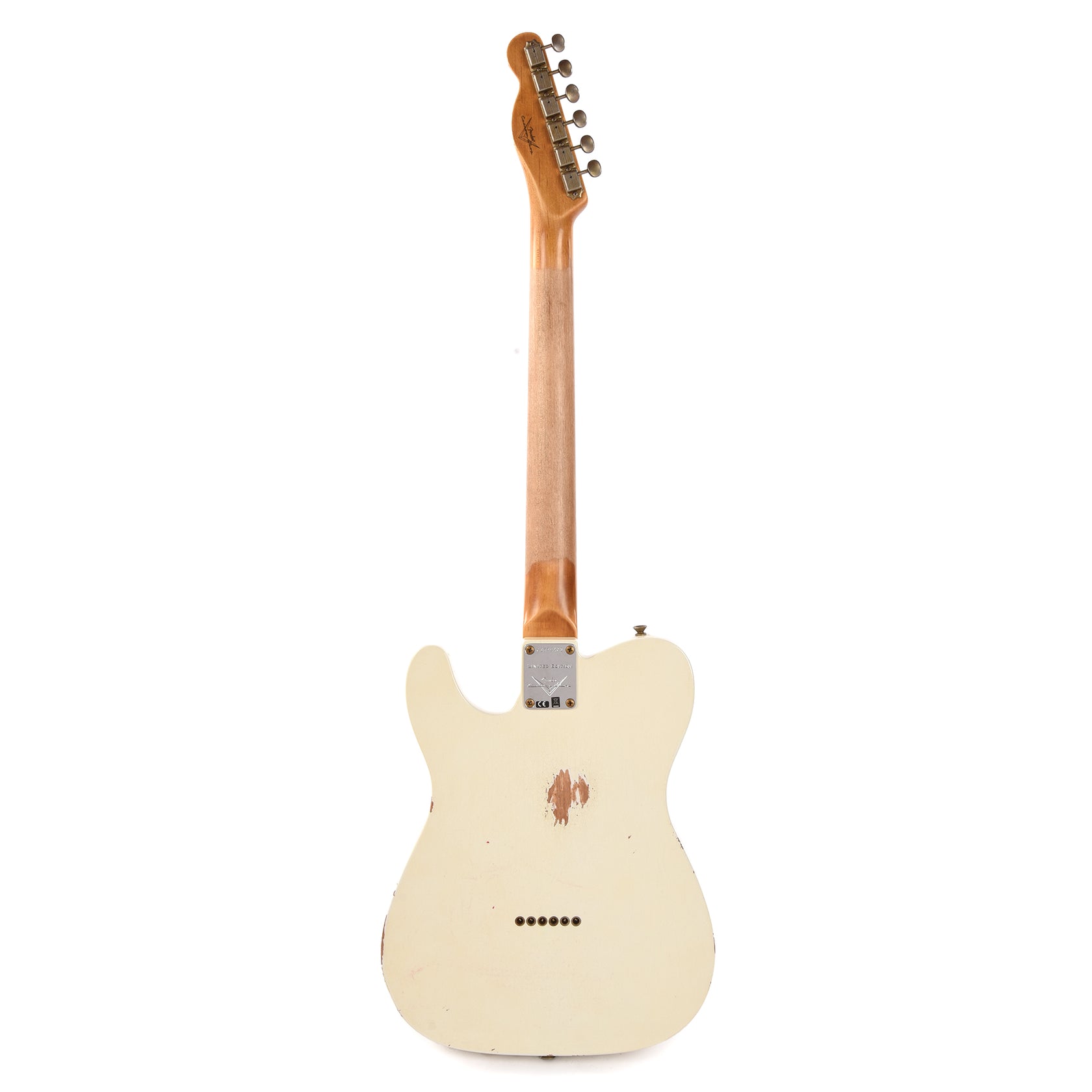 Fender Custom Shop 1963 Telecaster Relic Aged Olympic White – Chicago ...