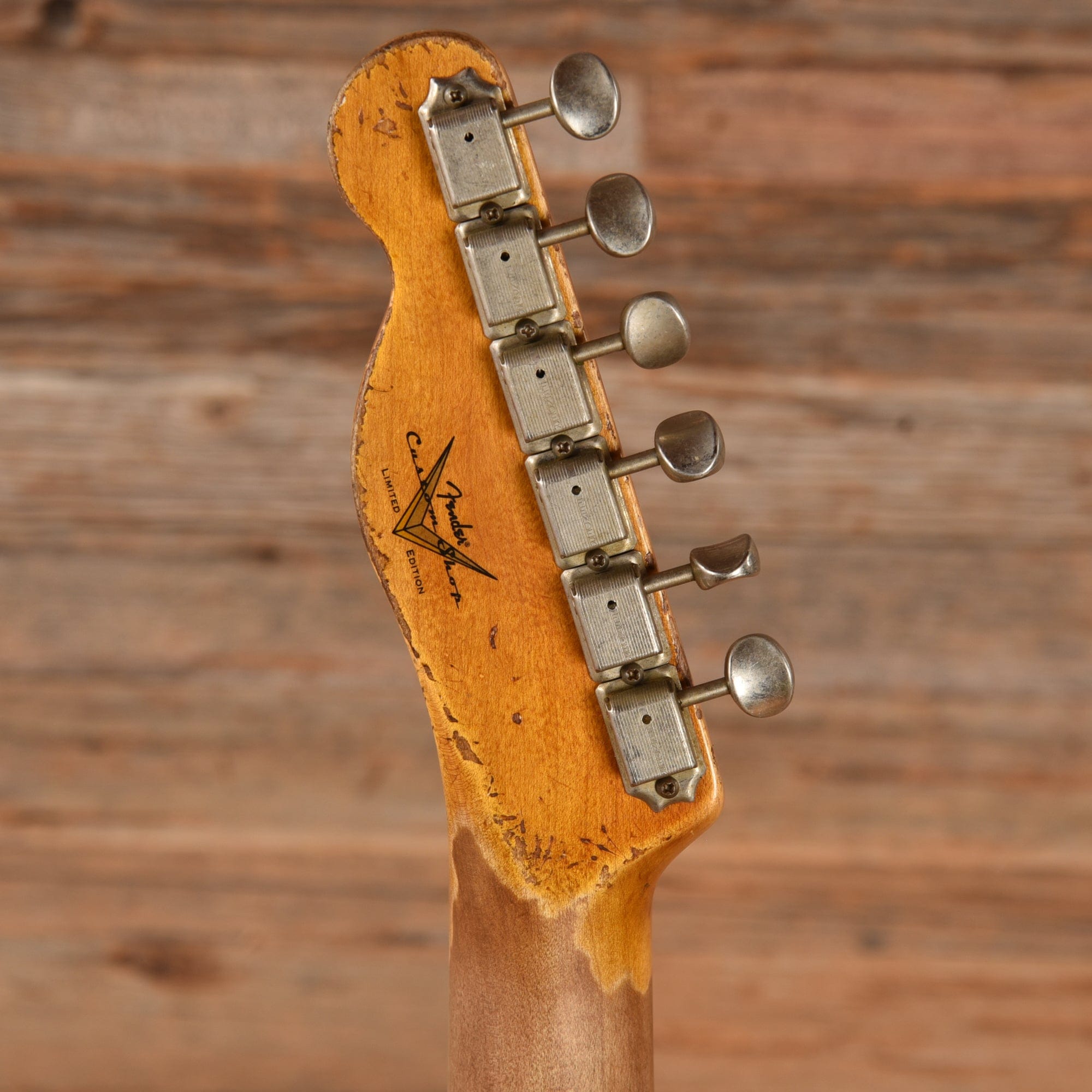 Fender Custom Shop 50s Pine Esquire Super Heavy Relic Butterscotch Blo ...