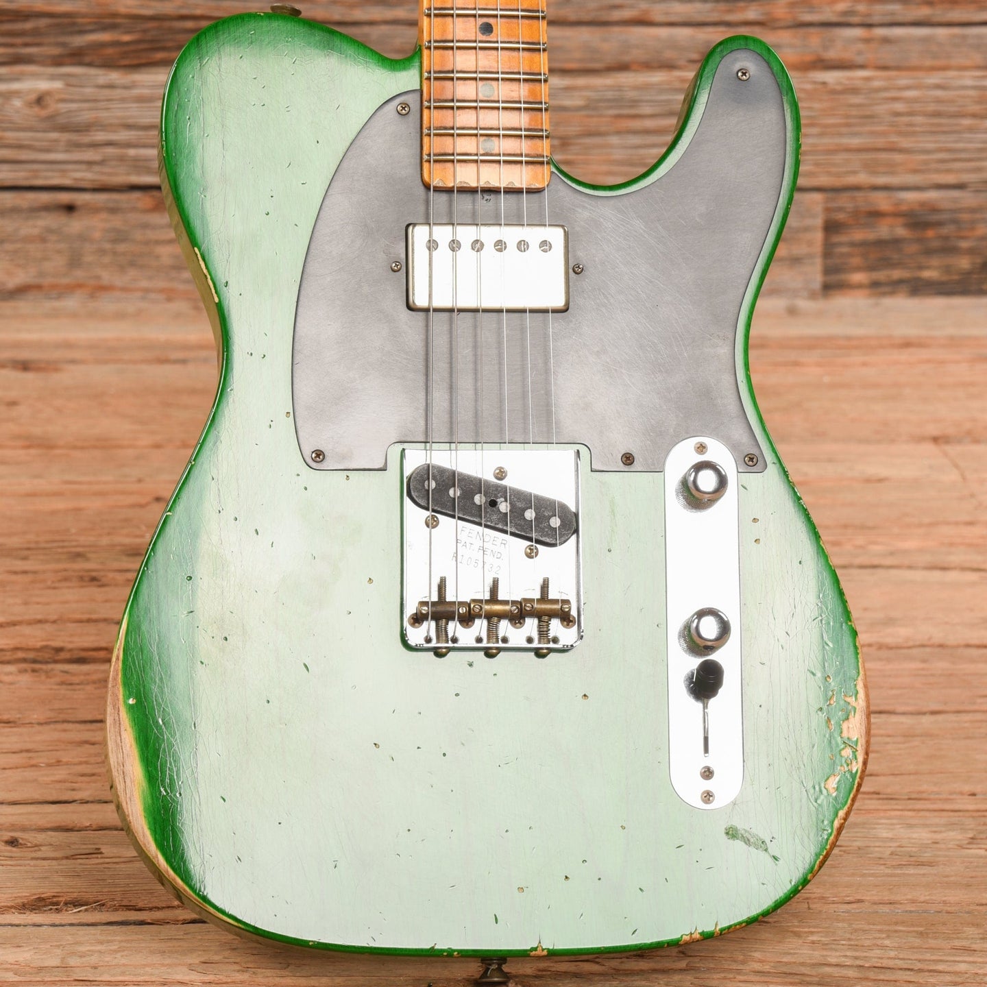 Fender Custom Shop '52 Telecaster Relic Emerald Green Transparent 2020 ...