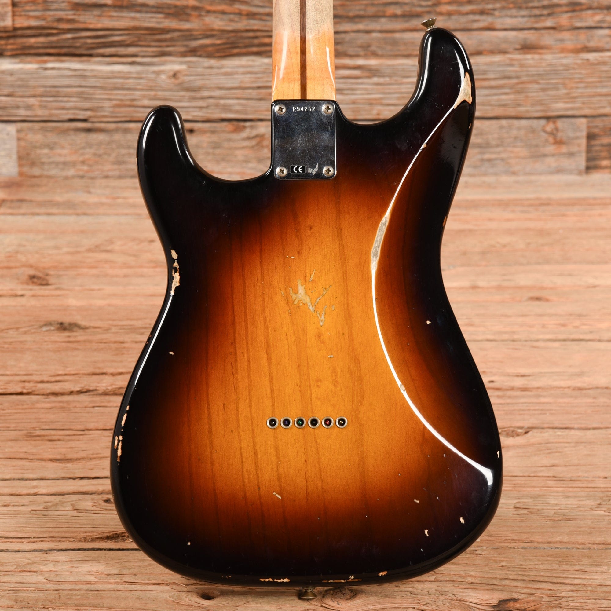 Fender Custom Shop '57 Hardtail Stratocaster Ash Relic Sunburst 2018 ...