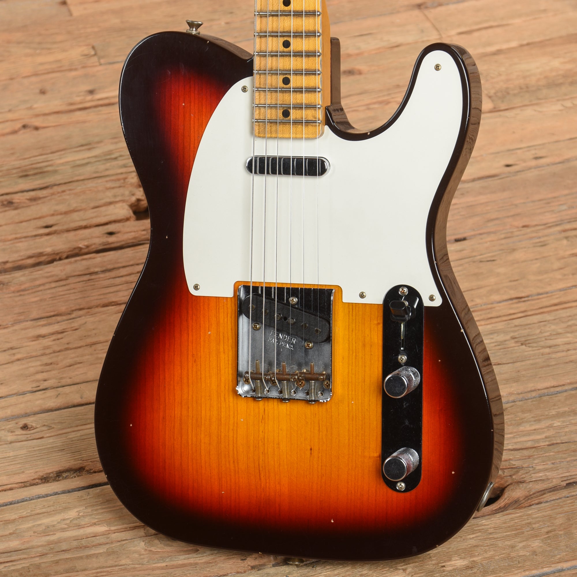 Fender Custom Shop '58 Telecaster Reissue Journeyman Relic Sunburst 20 ...