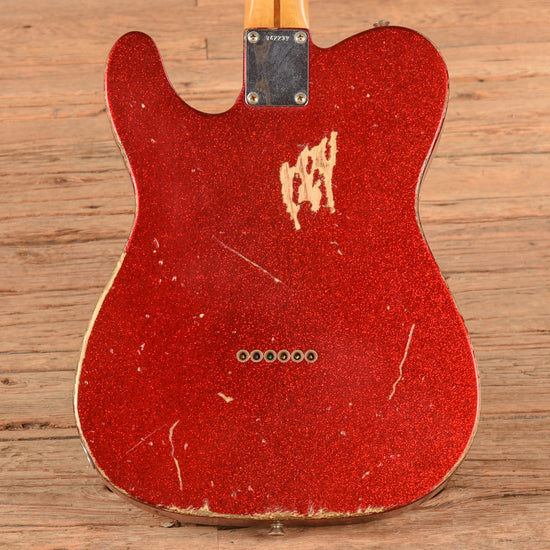 Fender Custom Shop '58 Telecaster Relic Red Sparkle 2008 – Chicago ...