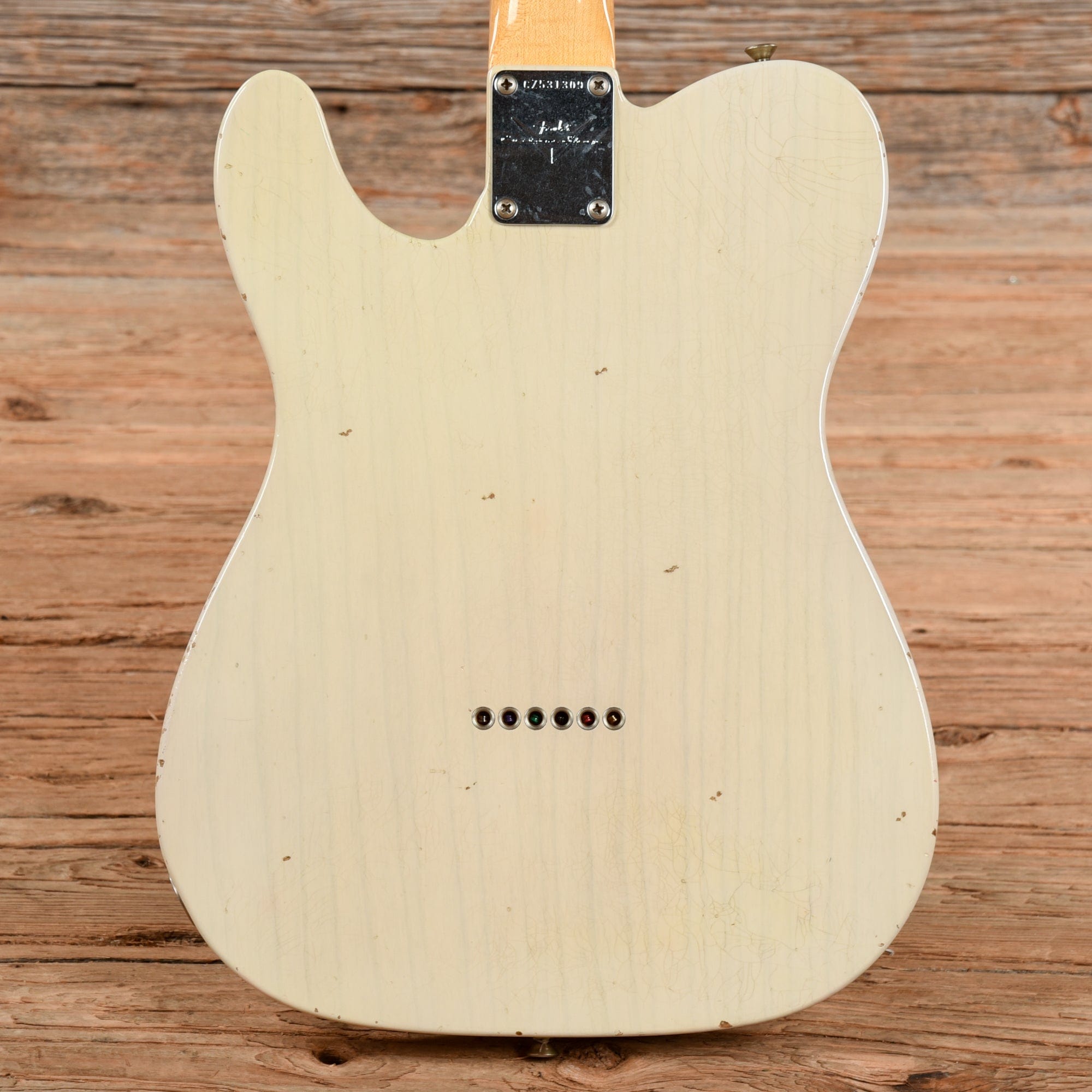 Fender Custom Shop '59 Telecaster Ash Journeyman Relic Aged White Blon ...