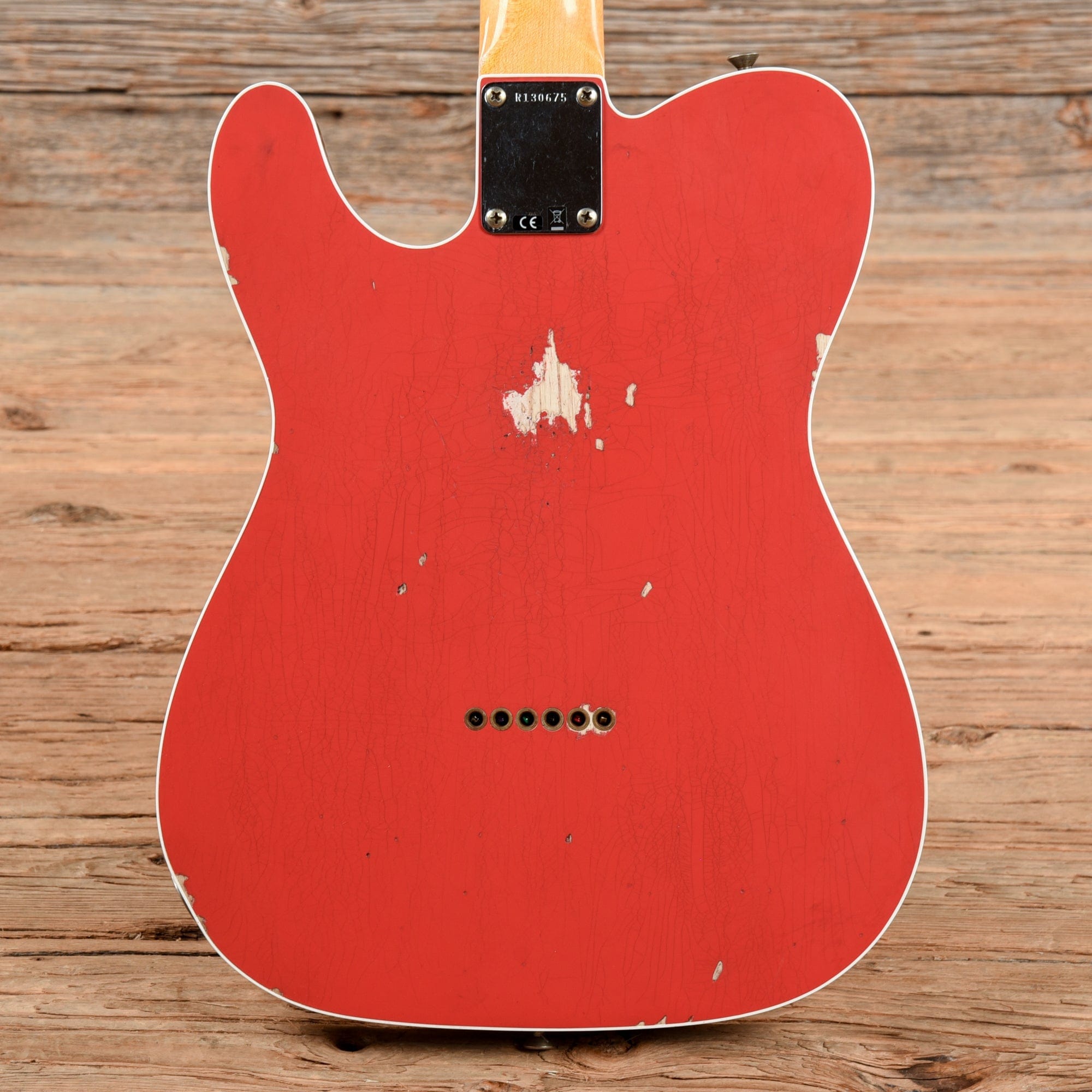 Fender Custom Shop '60 Custom Telecaster Relic Aged Fiesta Red ...