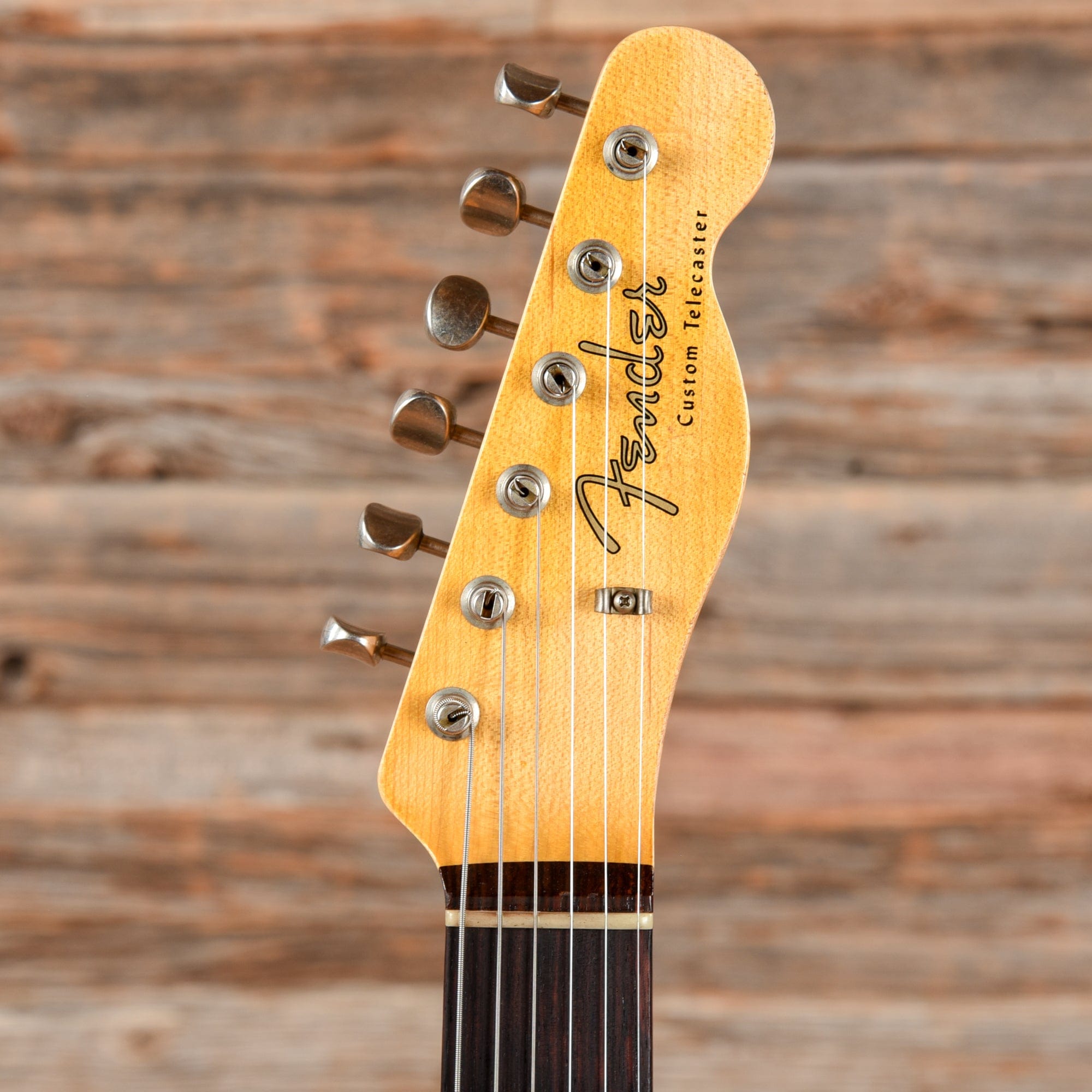 Fender Custom Shop '60 Custom Telecaster Relic Aged Fiesta Red ...