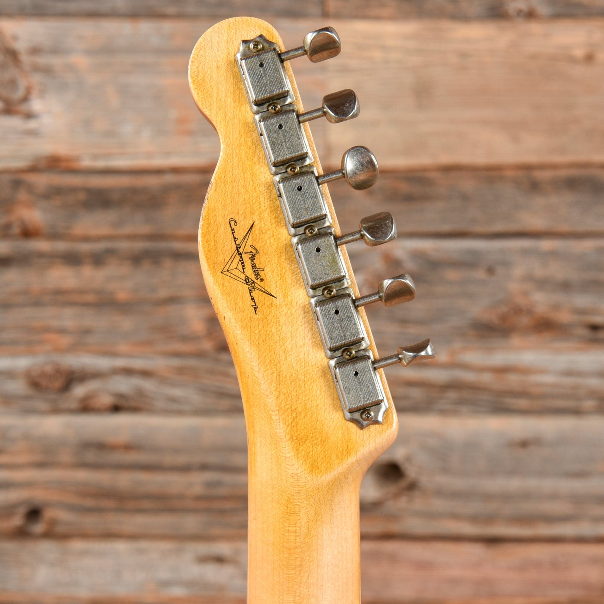 Fender Custom Shop '60 Custom Telecaster Relic Aged Fiesta Red ...