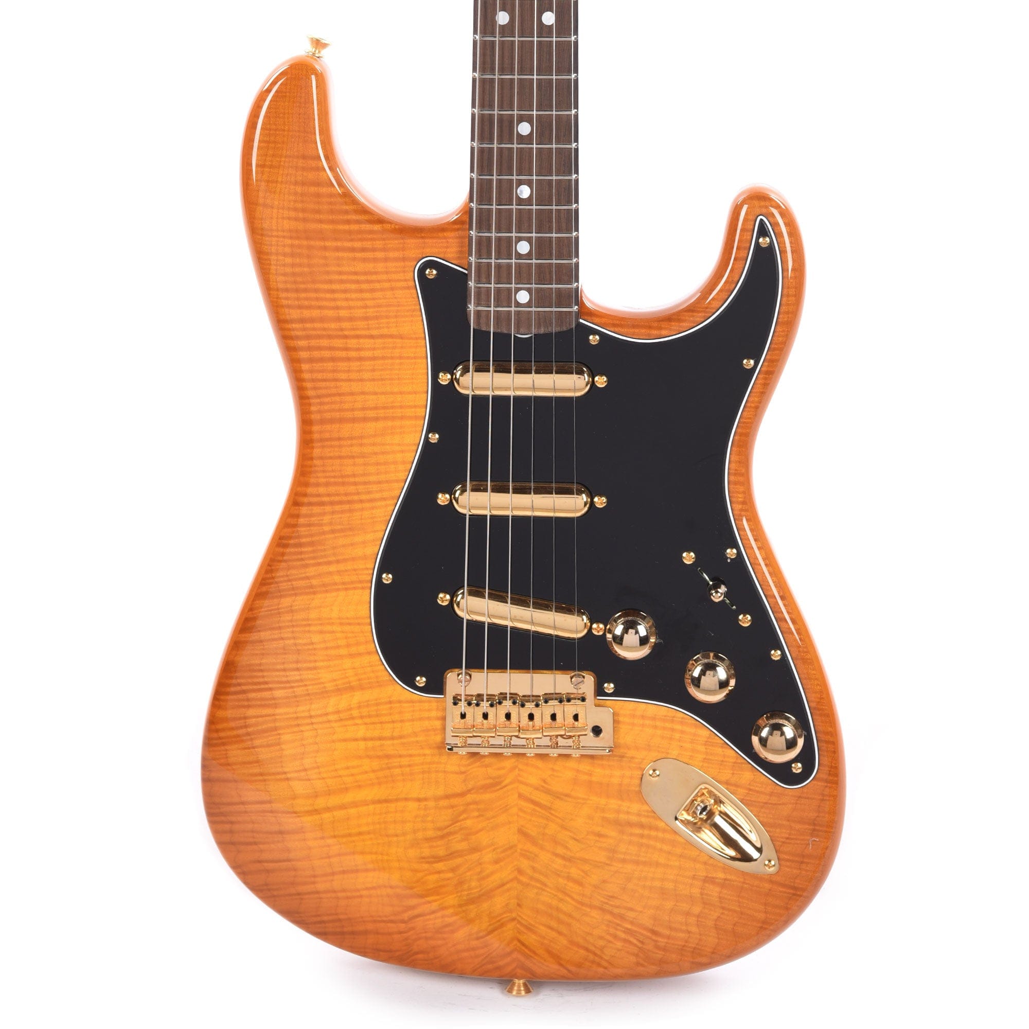 Fender Custom Shop '60s 5A FMT Stratocaster NOS Honey Burst w/Brazilia ...