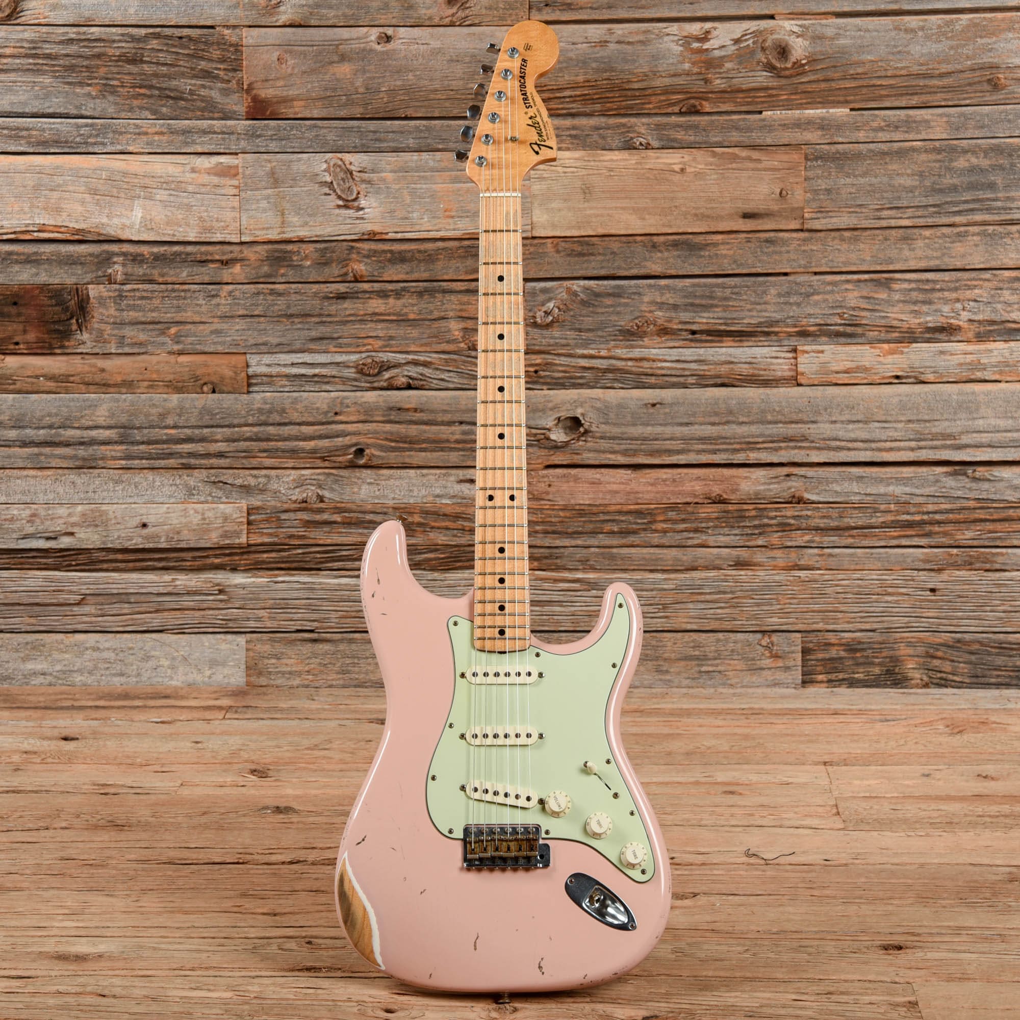 Fender Custom Shop '69 Stratocaster Relic Shell Pink 2006 – Chicago ...