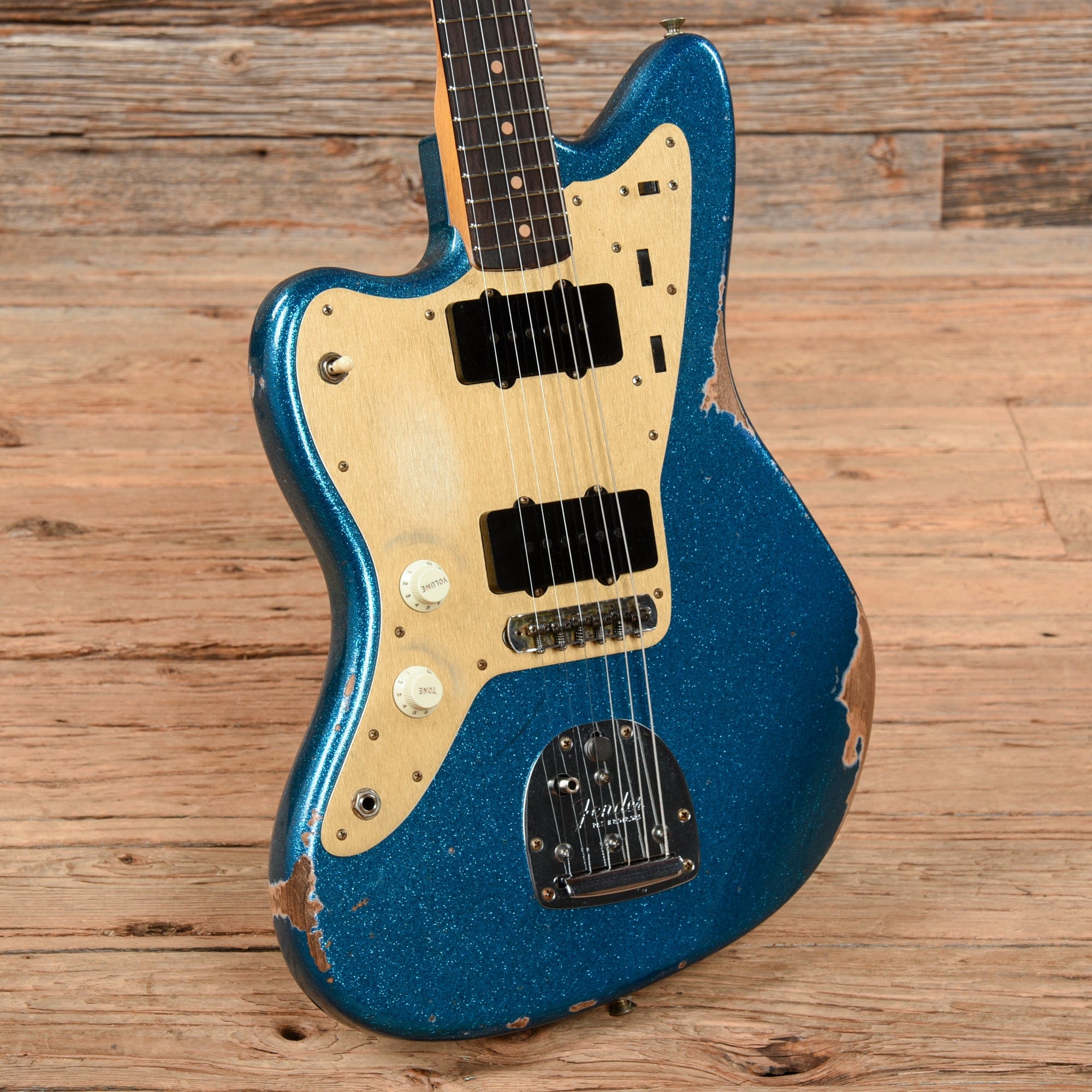 Fender Custom Shop "Chicago Special" '59 Jazzmaster Relic Blue Sparkle ...