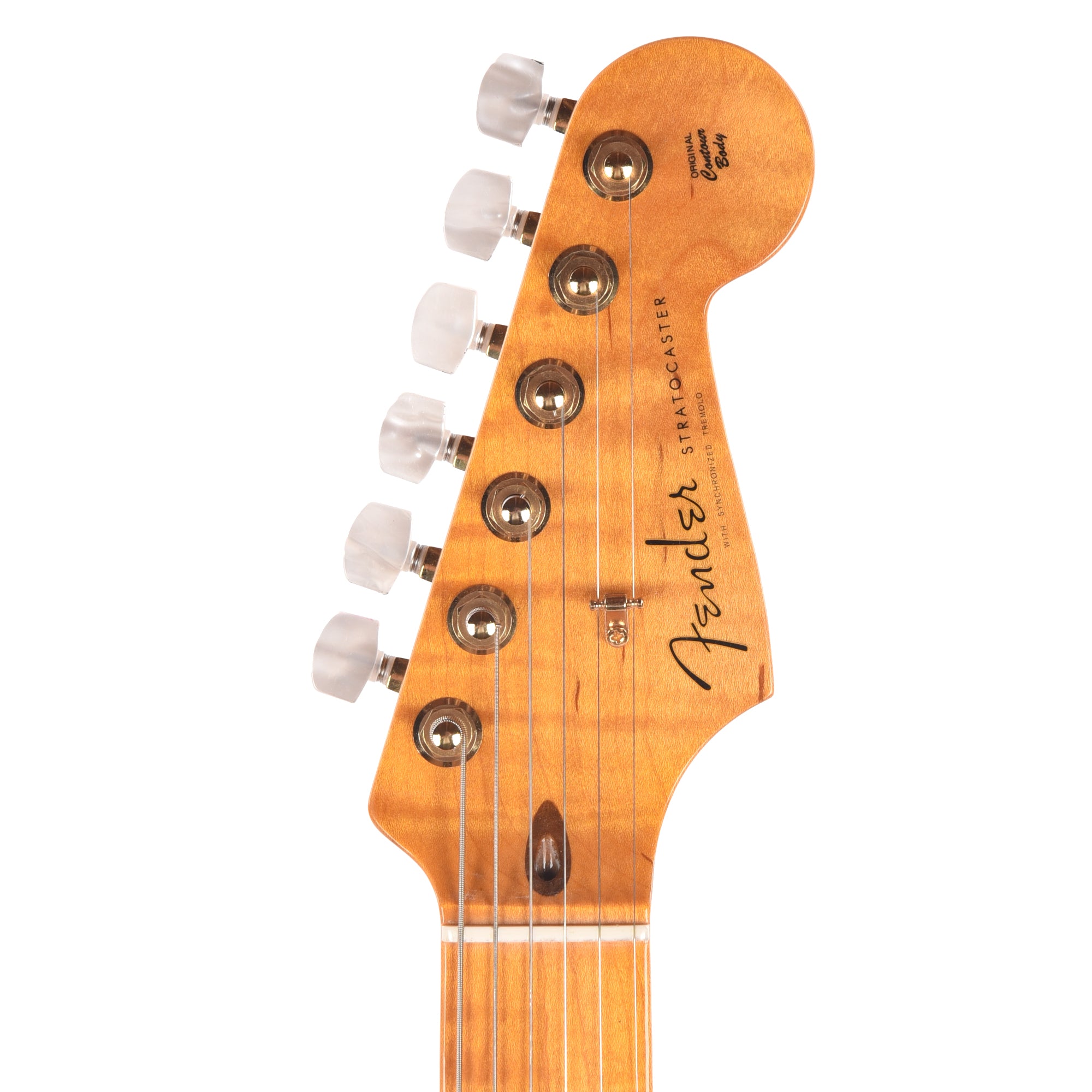 Fender Custom Shop Custom Deluxe Stratocaster NOS AAA Flame Maple Top ...