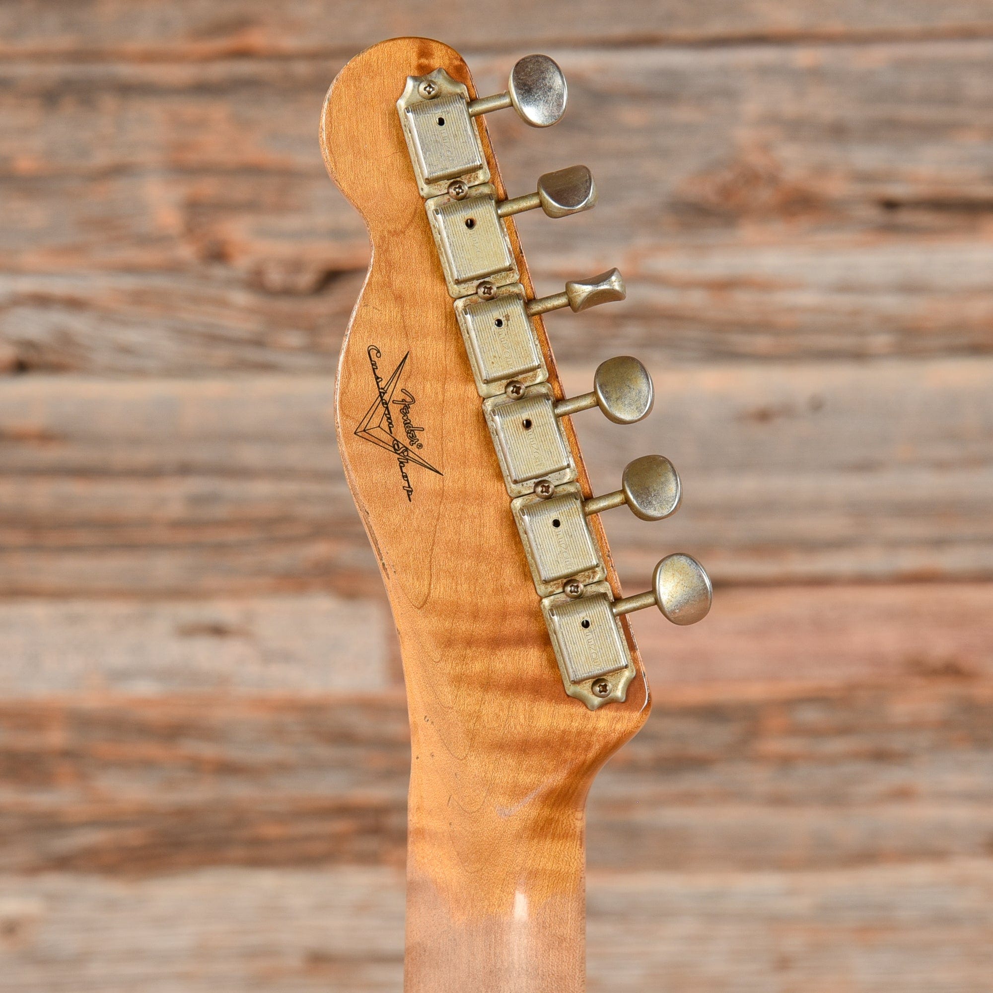 Fender Custom Shop "Eddie's Guitars" 57 Telecaster Relic Charcoal Fros ...