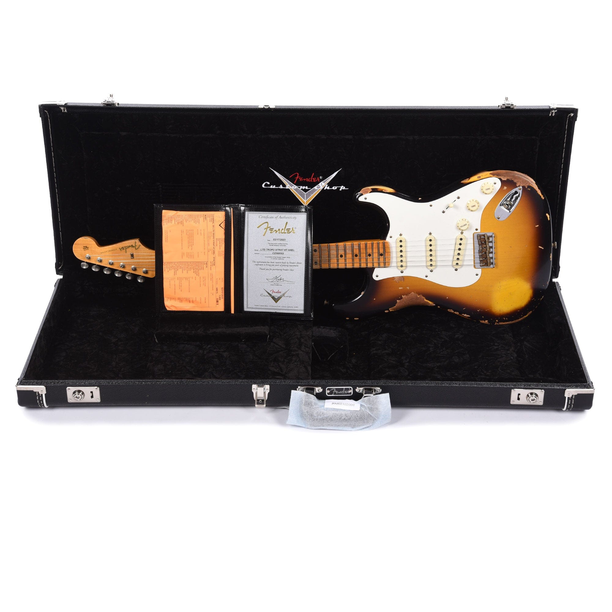 Fender Custom Shop Limited Edition Troposphere Strat Hard-Tail Heavy R ...