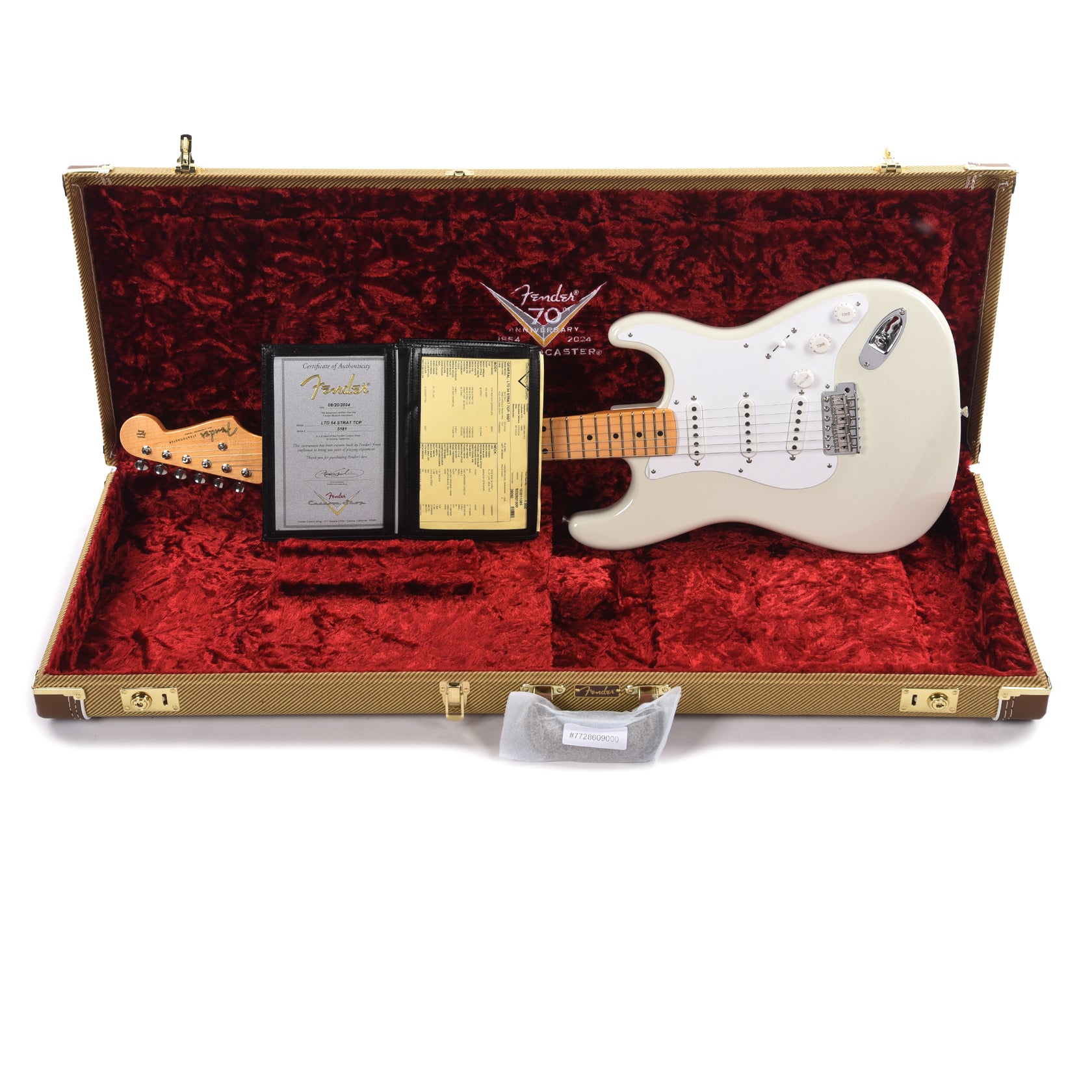 Fender Custom Shop LTD 70th Anniversary 1954 Stratocaster Time Capsule ...